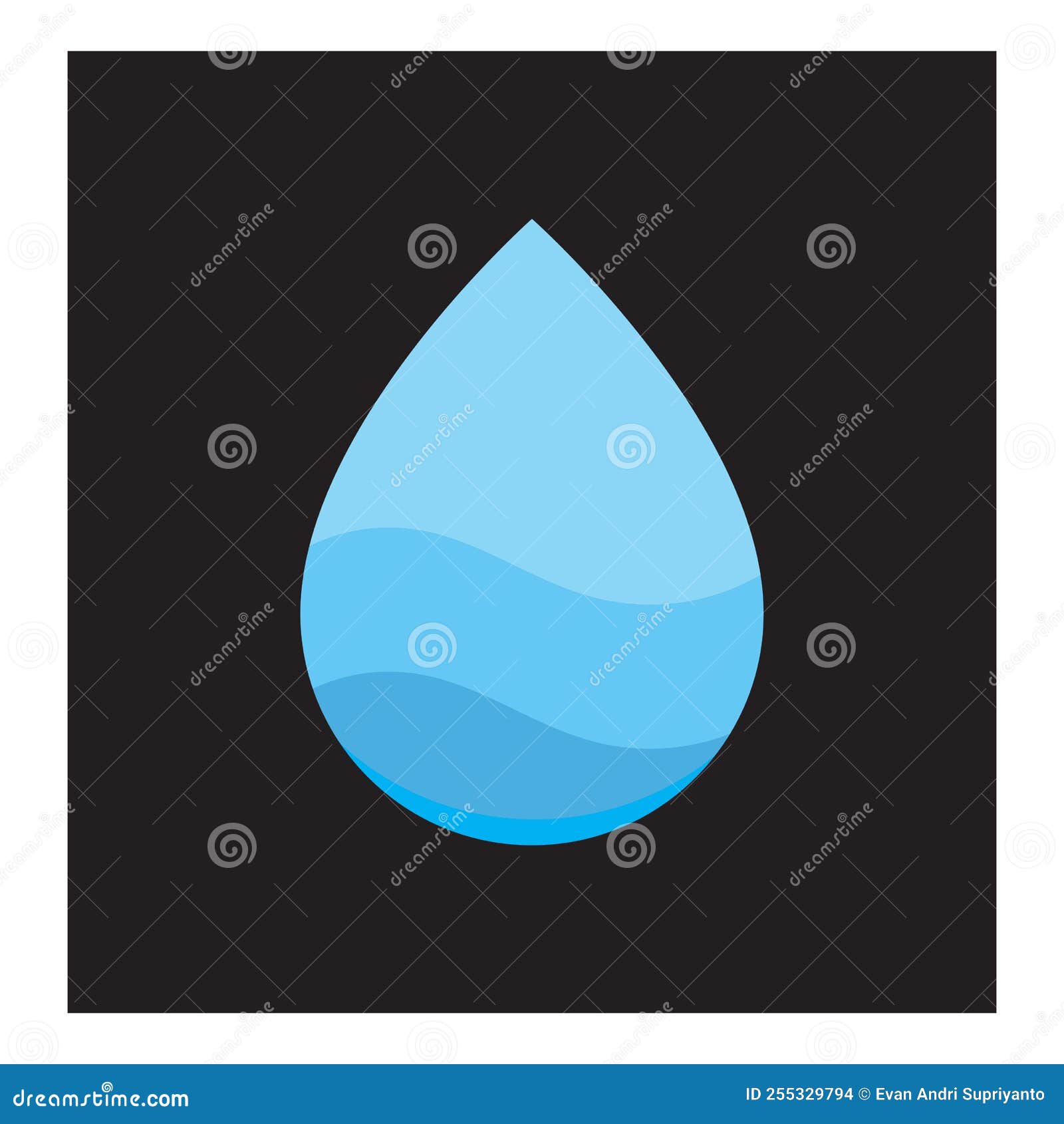 Illustration De Goutte D'eau Logo Vectoriel Illustration de Vecteur - Illustration du graphisme ...
