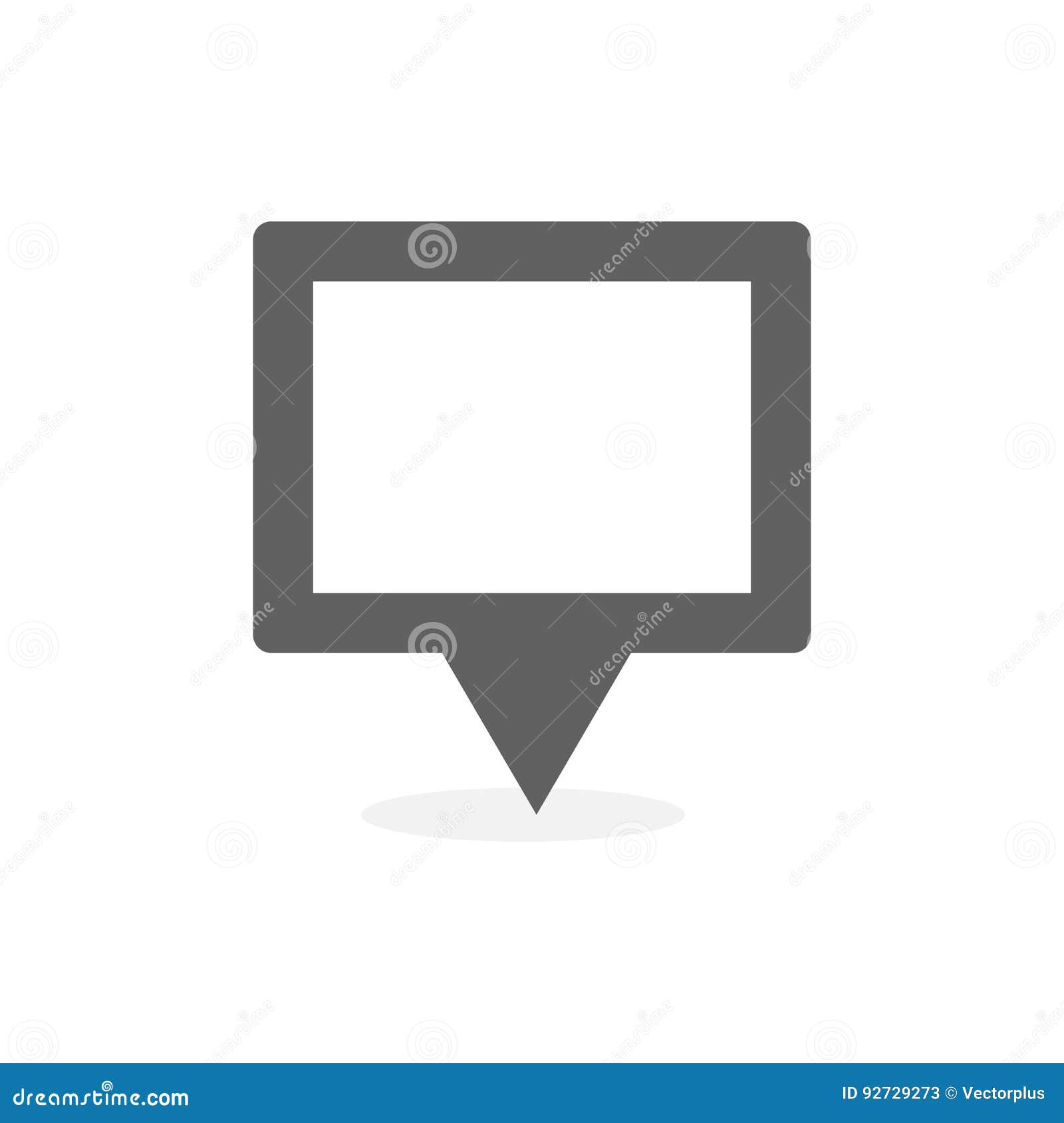 Illustration De Gray Map Marker Et De Goupille Illustration Stock ...