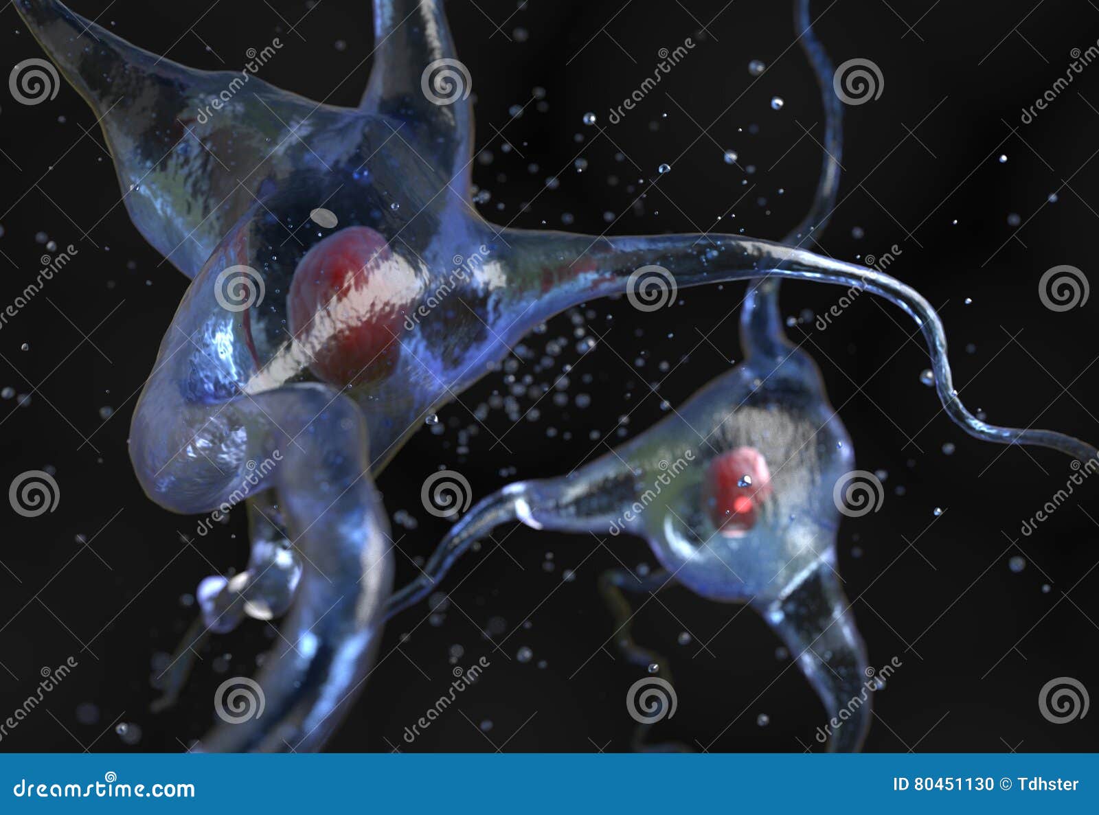 Illustration De La Cellule Nerveuse 3d Illustration Stock ...