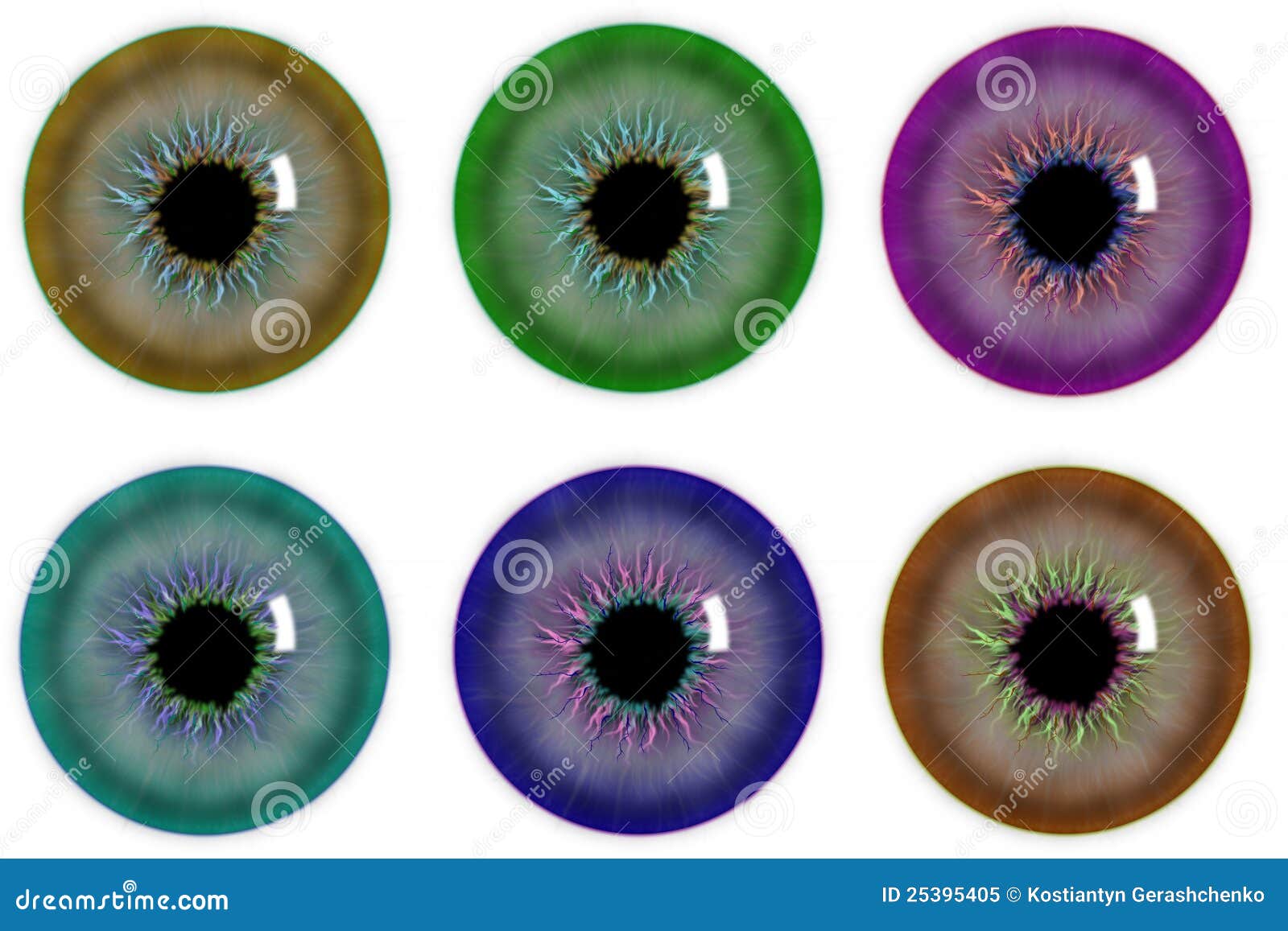 Illustration De La Pupille De L'oeil Illustration Stock - Illustration ...