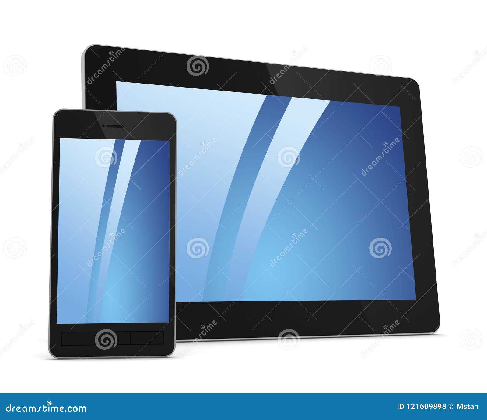 Illustration De La Tablette 3d Illustration Stock - Illustration du ...