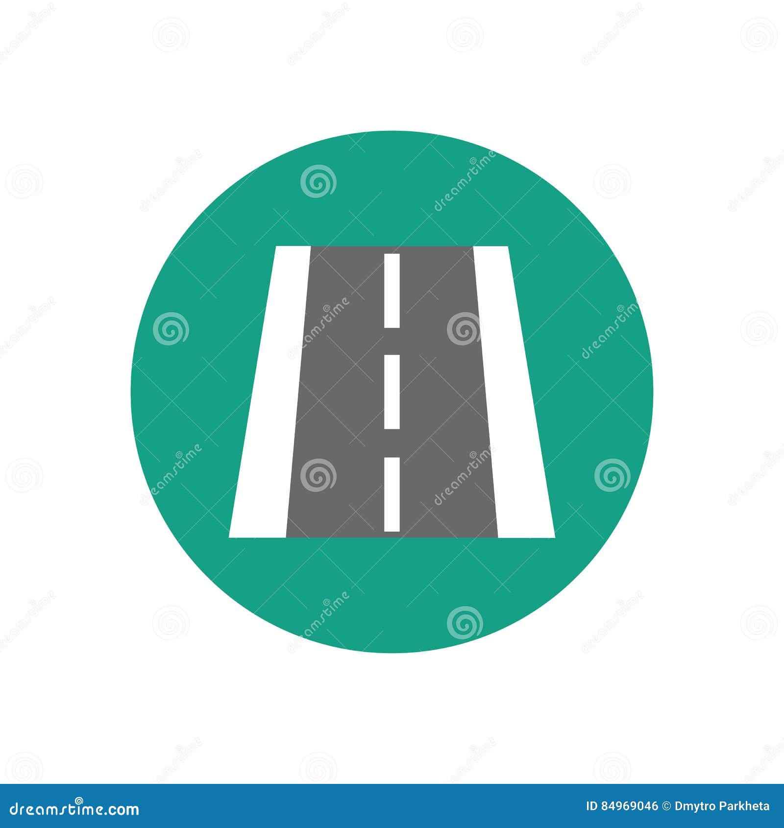 Illustration De Marquage Routier Illustration de Vecteur - Illustration ...