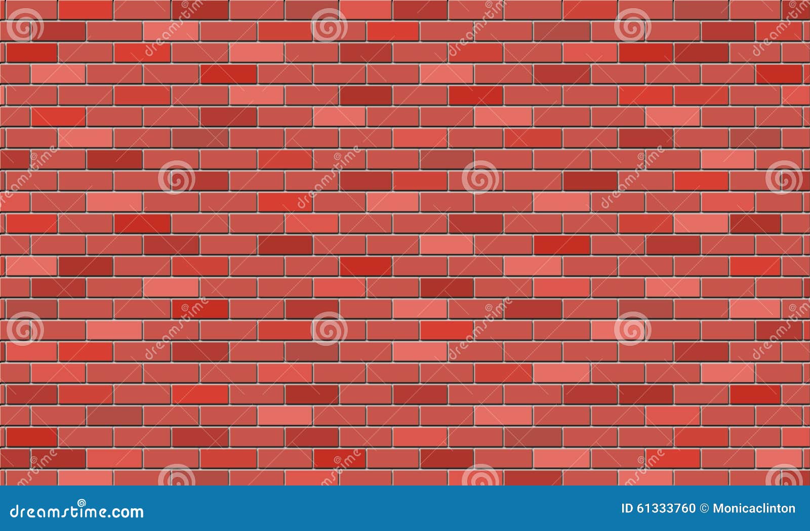 Illustration De Mur De Briques Rouge Illustration Stock - Illustration ...