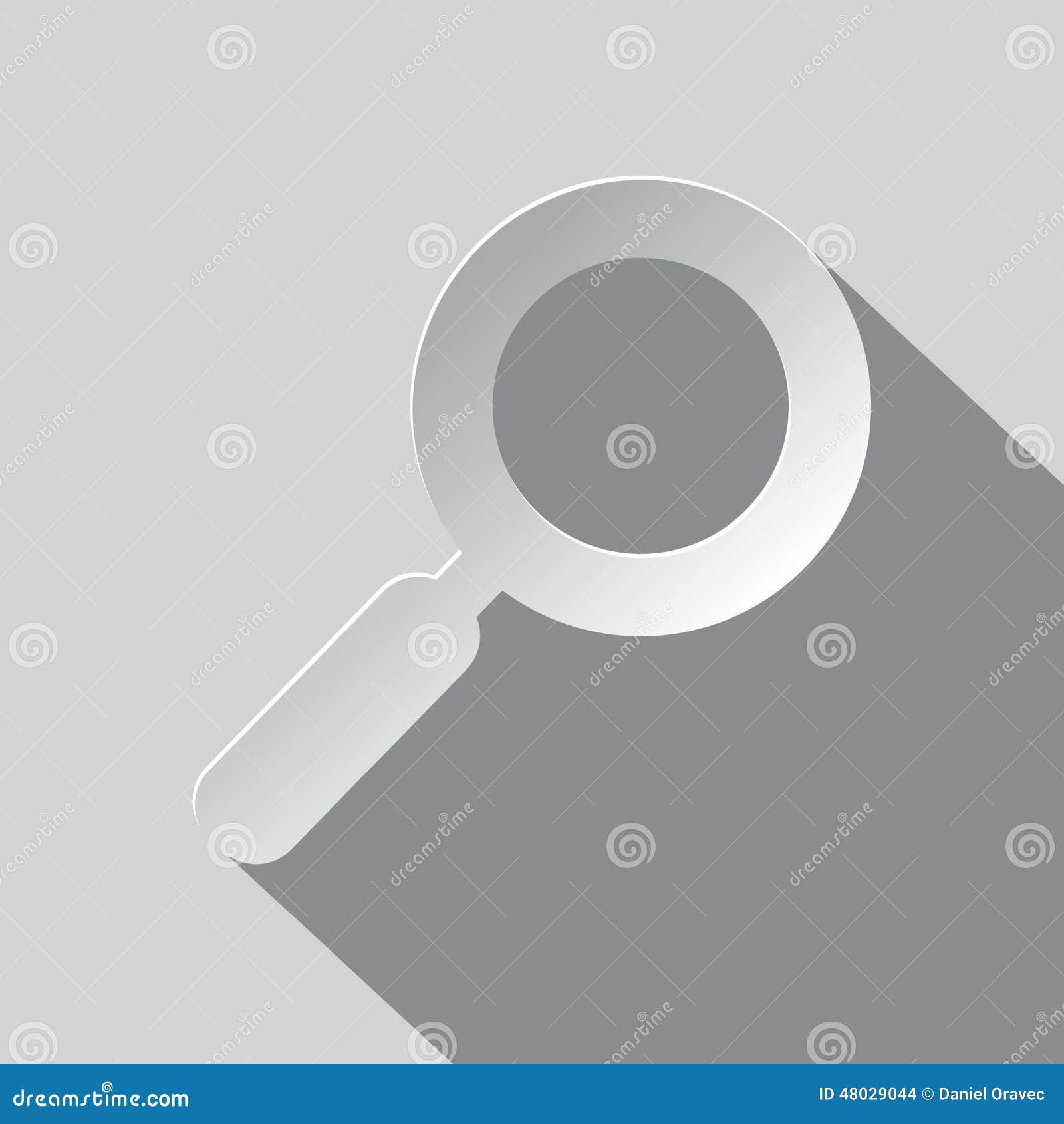 Illustration De Papier De Loupe Illustration de Vecteur - Illustration ...