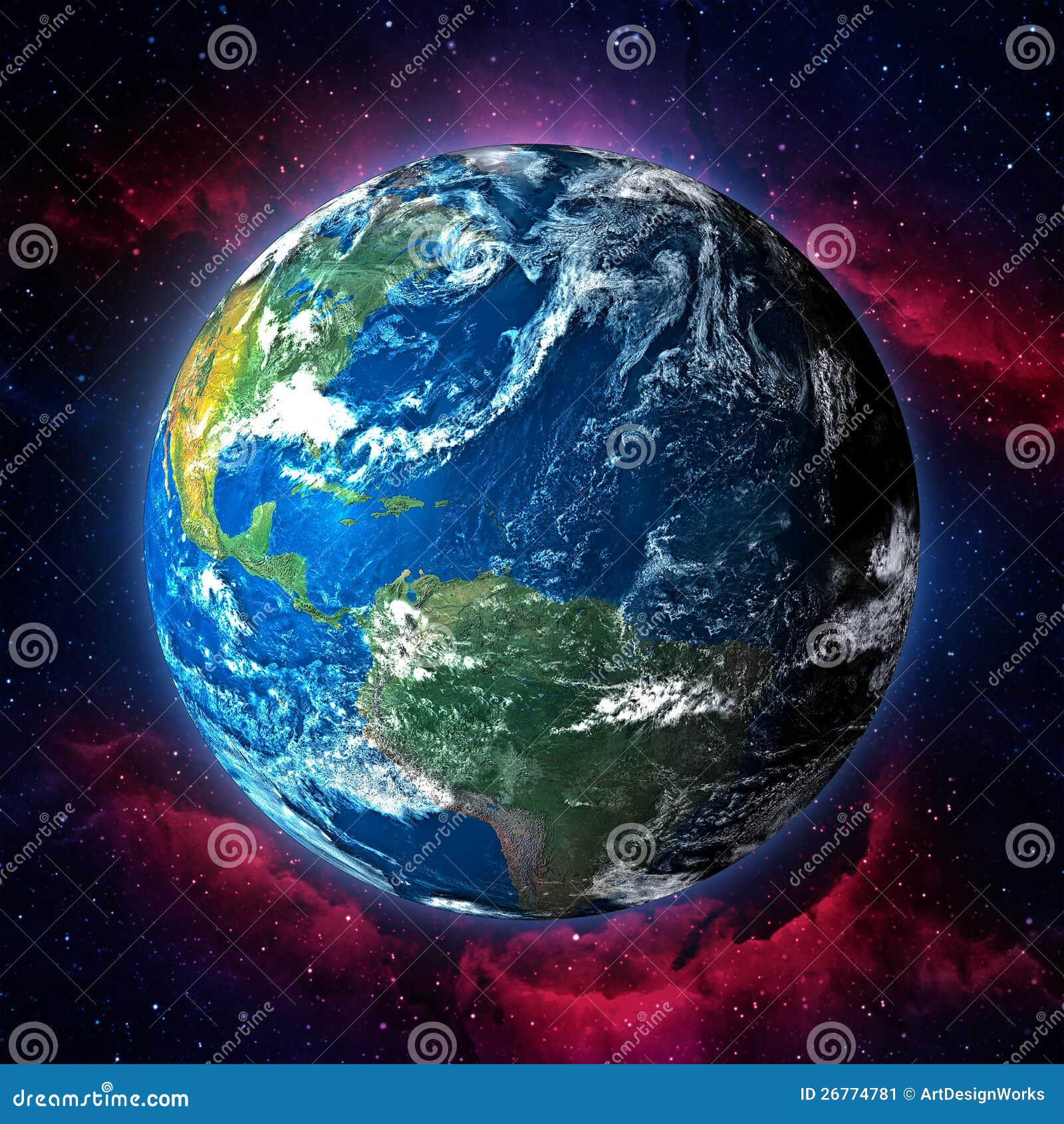 Illustration De Planète De La Terre Illustration Stock - Illustration ...