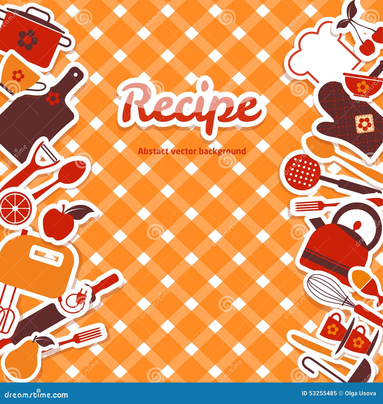 Illustration de recette illustration de vecteur. Illustration of ...