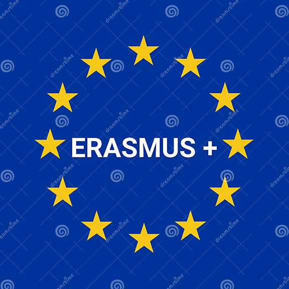 Illustration De Signe D'Erasmus Illustration Stock - Illustration du ...