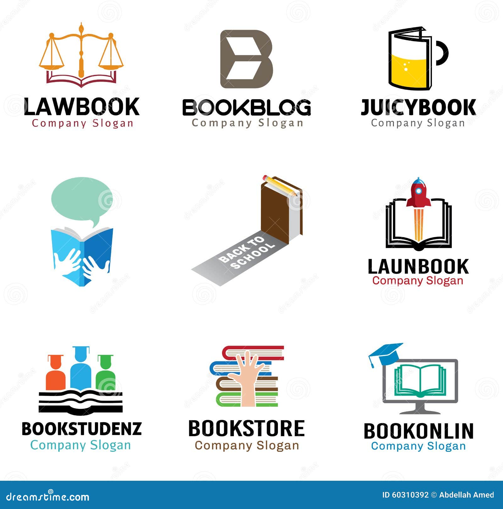 Illustration De Symbole D'objet De Livre Illustration de Vecteur ...