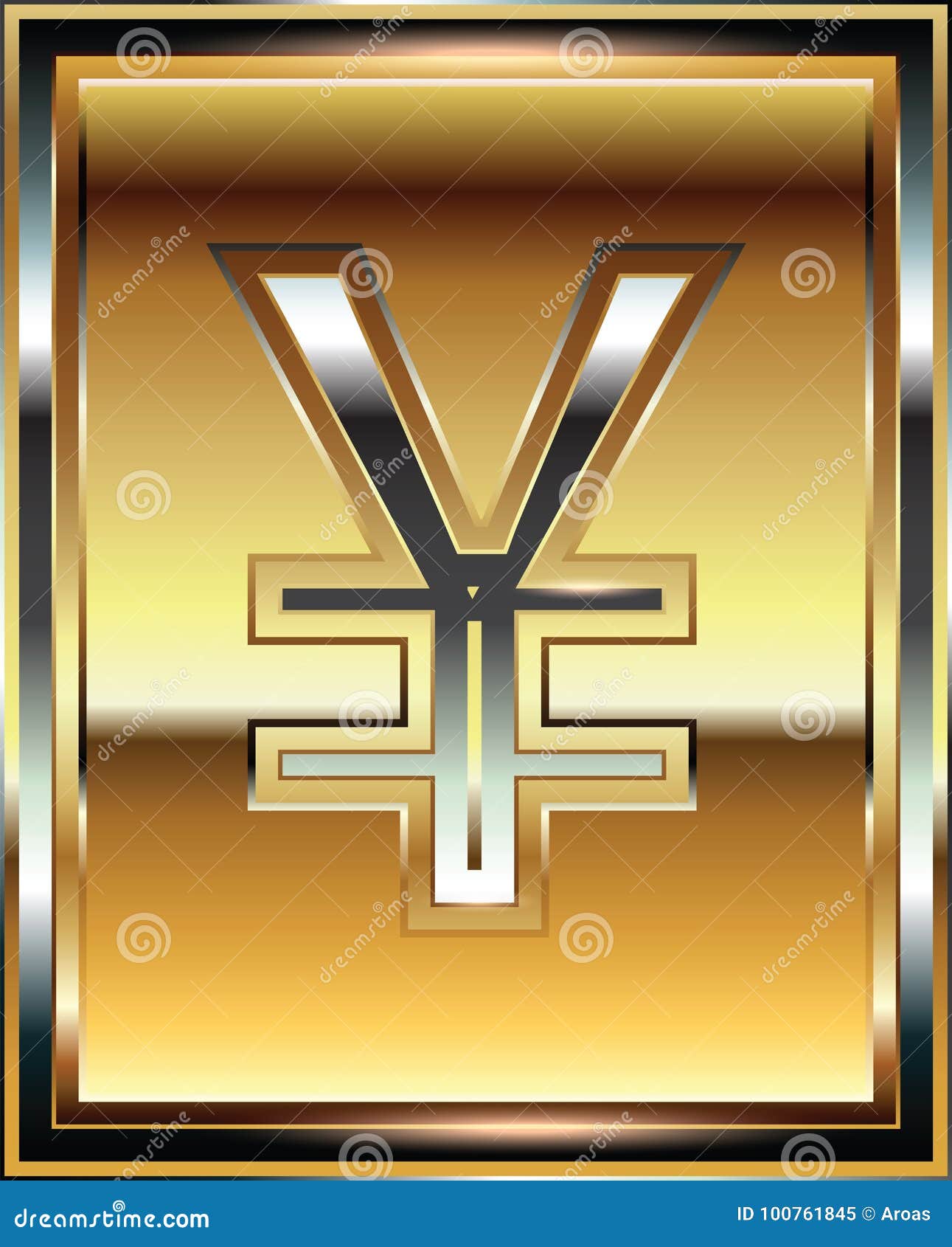 Illustration De Symbole De Lingot Illustration de Vecteur ...