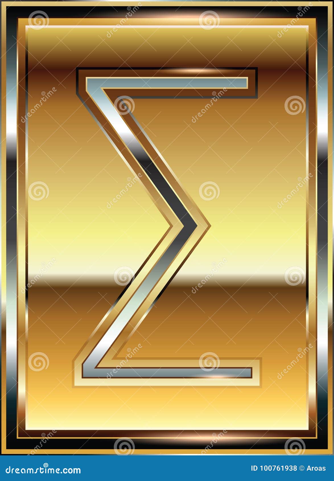 Illustration De Symbole De Lingot Illustration de Vecteur ...