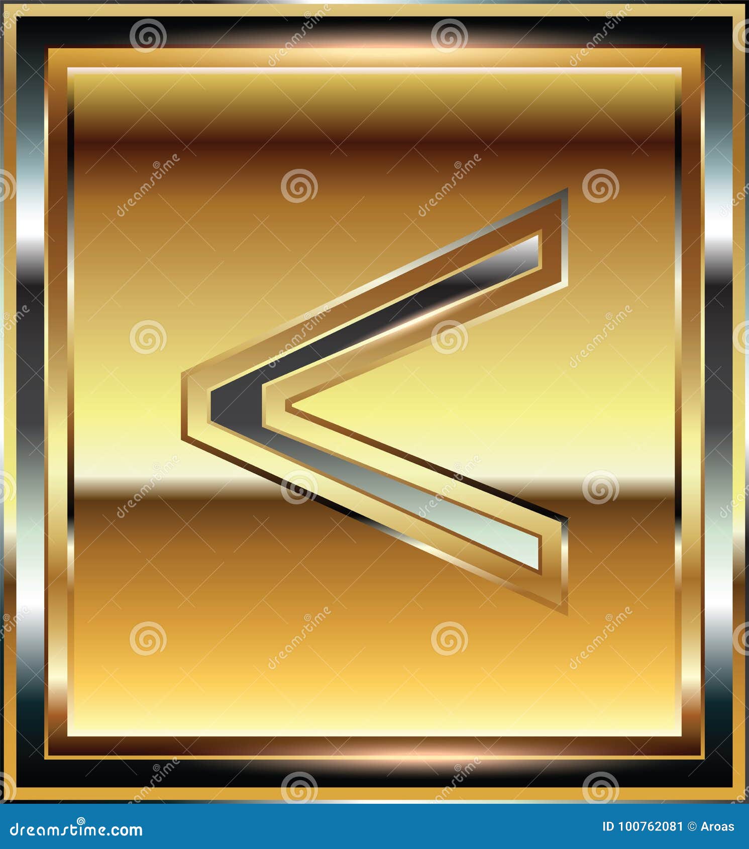 Illustration De Symbole De Lingot Illustration de Vecteur ...