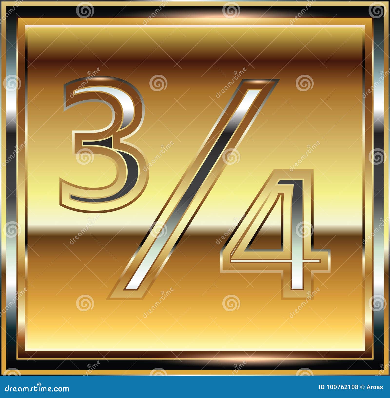 Illustration De Symbole De Lingot Illustration de Vecteur ...