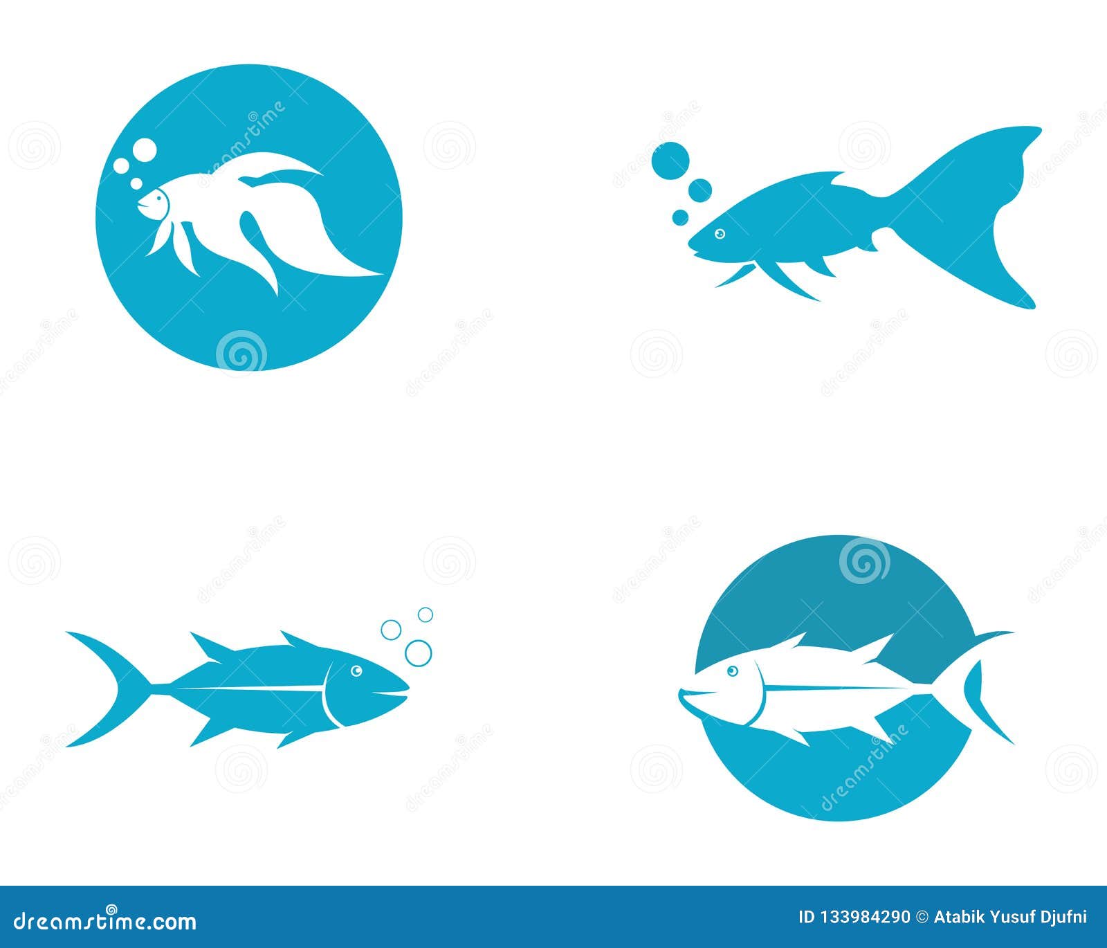 Illustration De Symbole De Poissons Illustration de Vecteur ...