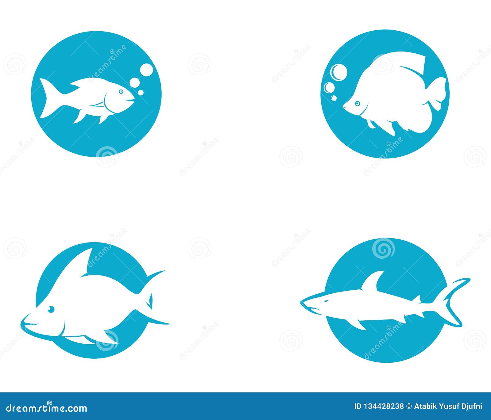Illustration De Symbole De Poissons Illustration de Vecteur ...