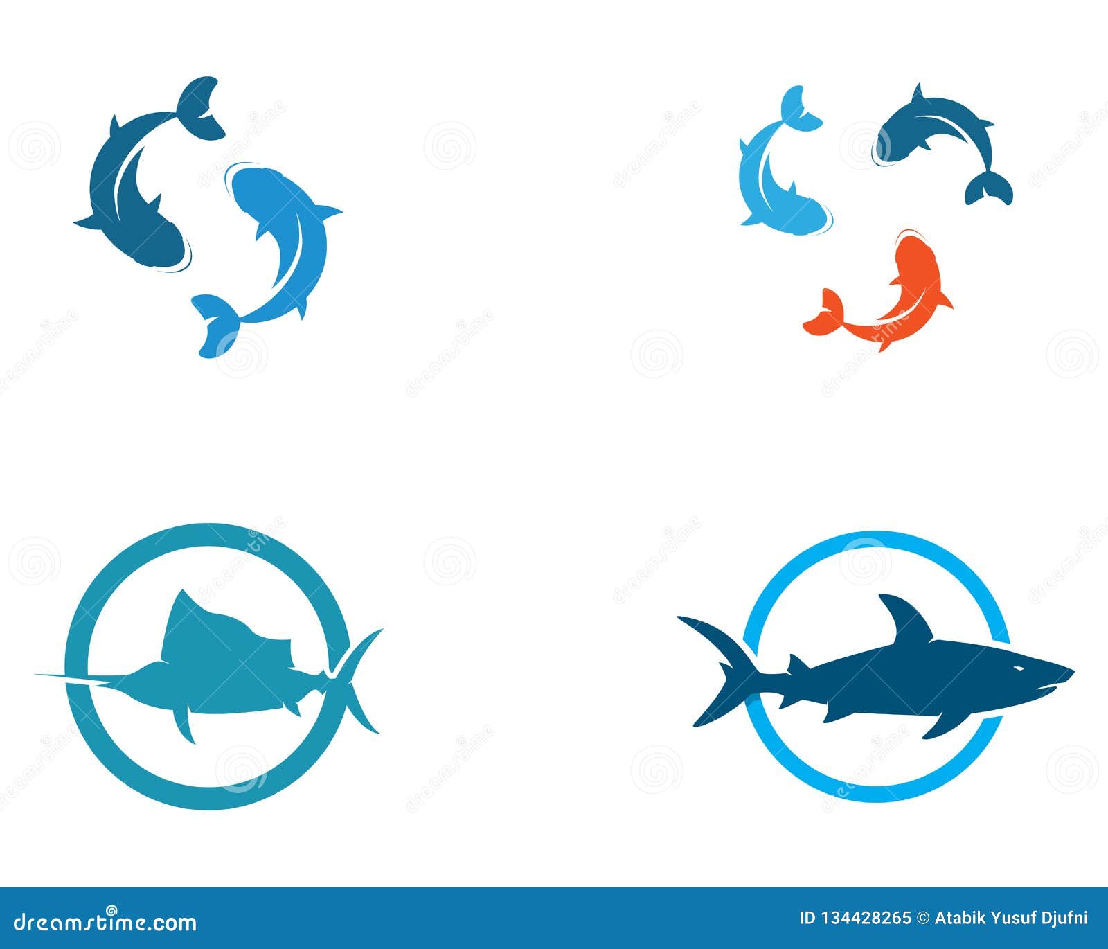 Illustration De Symbole De Poissons Illustration de Vecteur ...