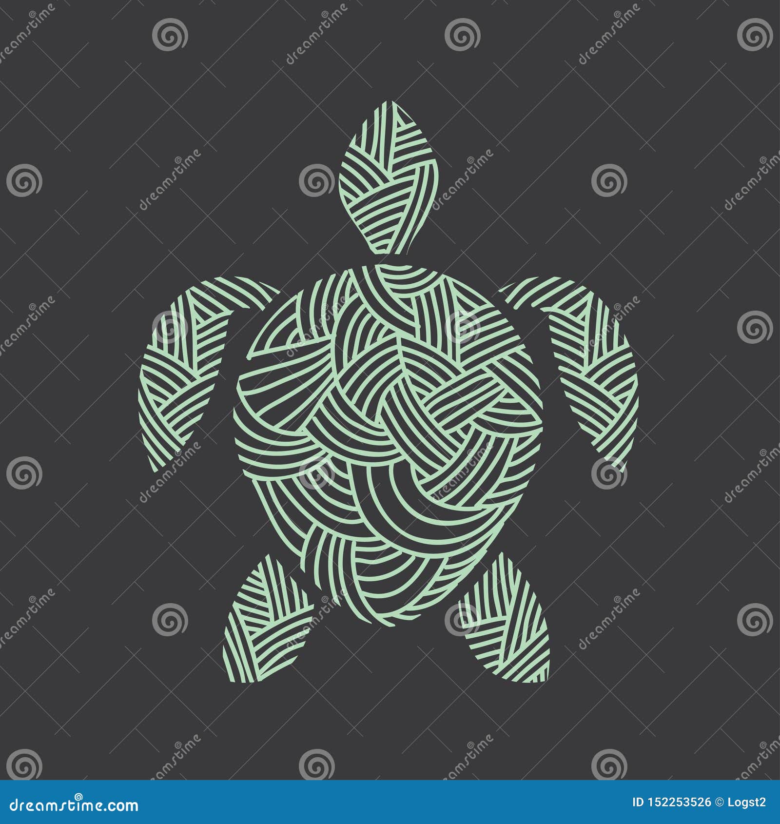 Illustration De Tortue Logo De Vecteur De Tortue Ic?ne De Tortue Illustration de Vecteur ...