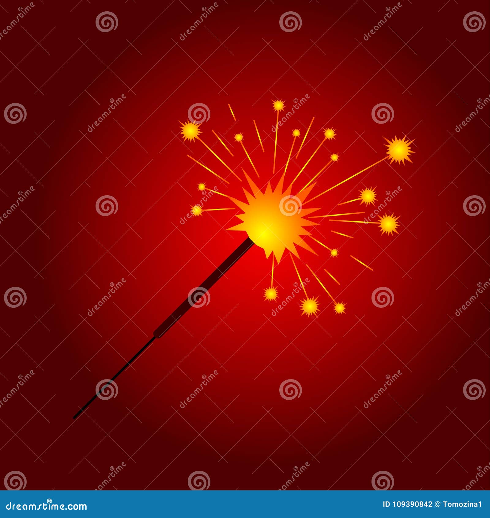 Illustration De Vecteur De Cierge Magique Illustration de Vecteur ...