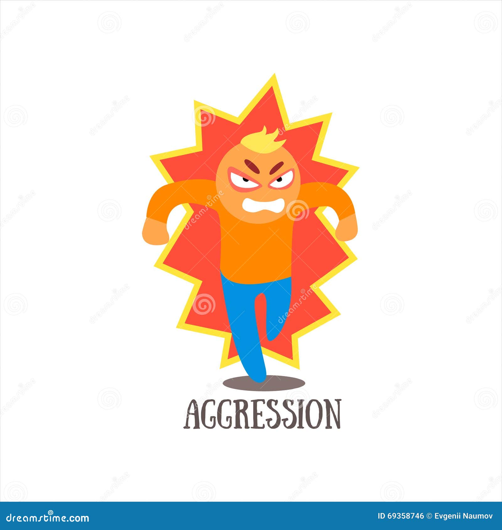 Illustration De Vecteur D'agression Illustration de Vecteur ...