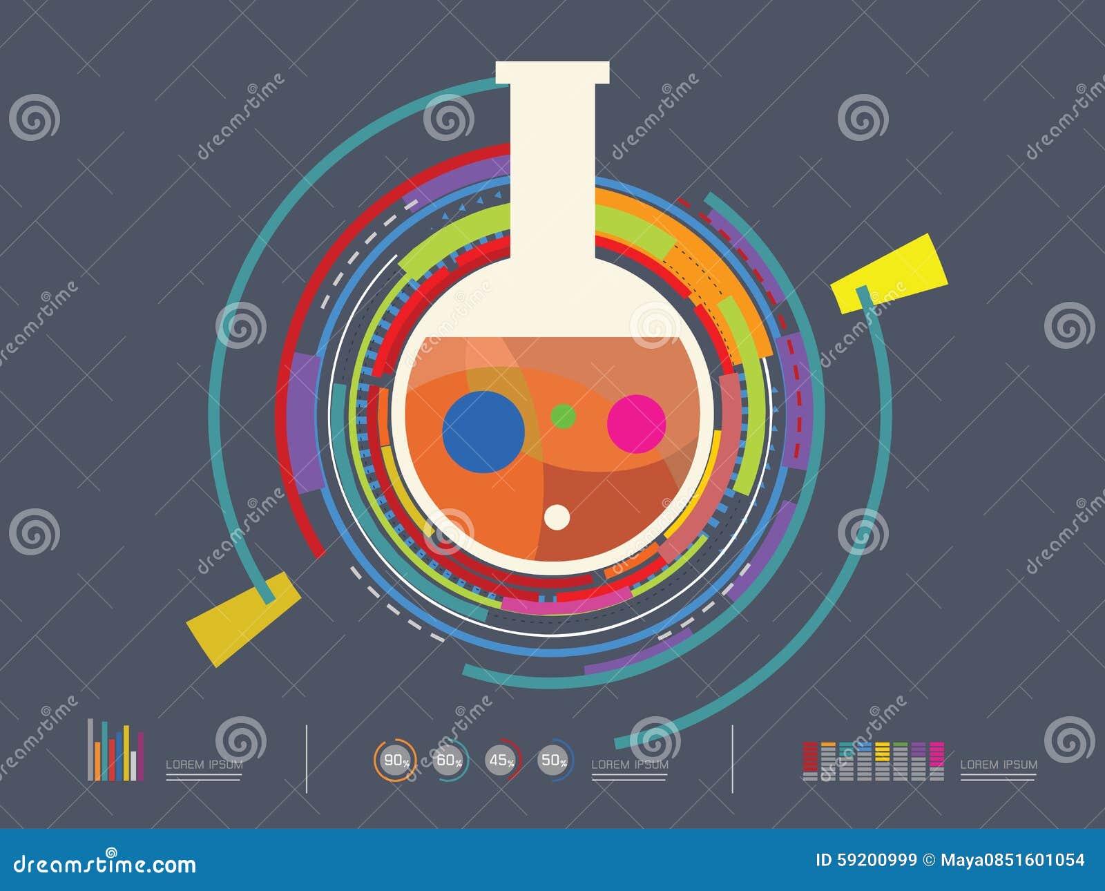 Illustration De Vecteur D'icône De Becher Illustration de Vecteur ...
