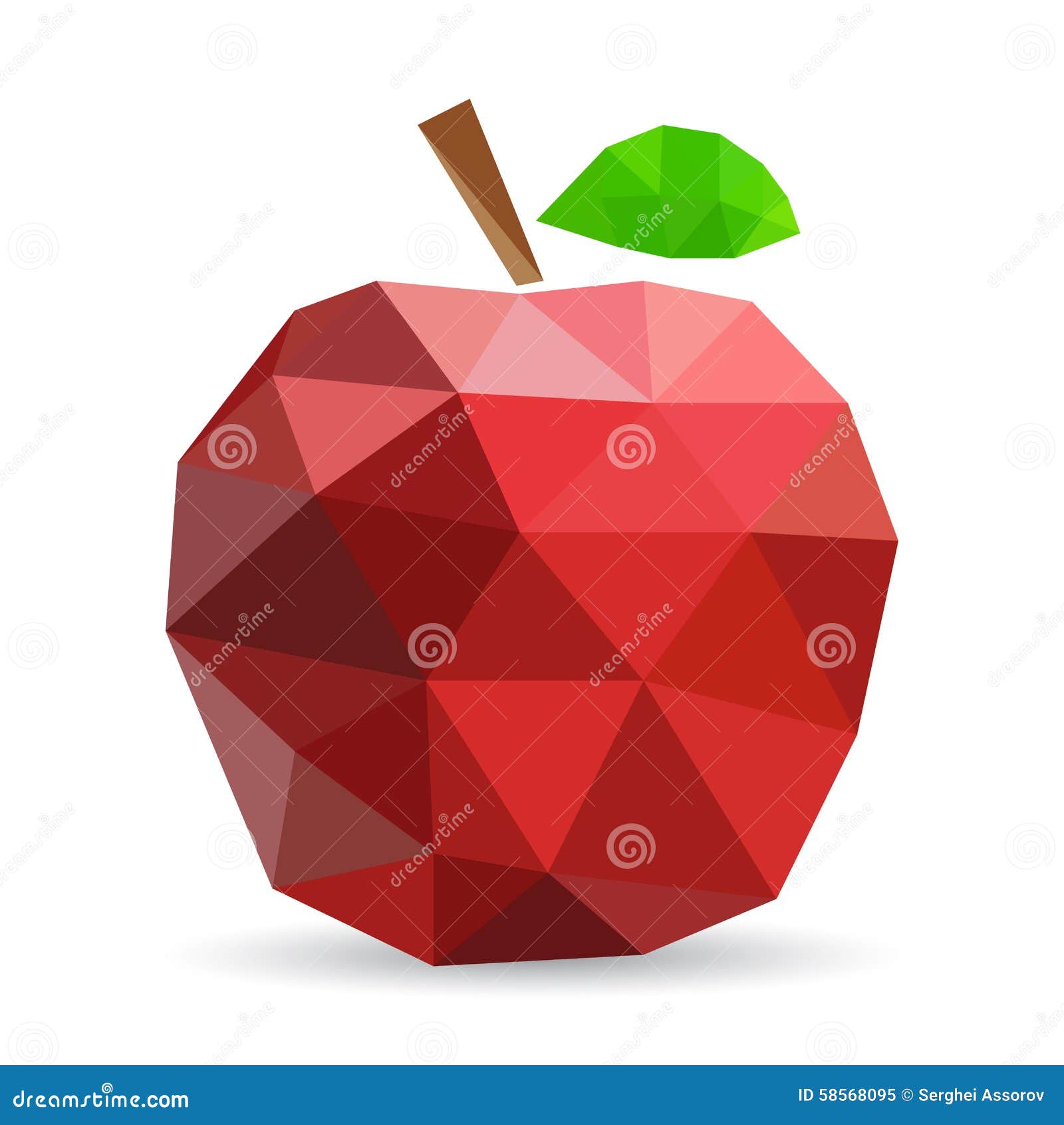 Illustration De Vecteur D'une Pomme Illustration de Vecteur ...