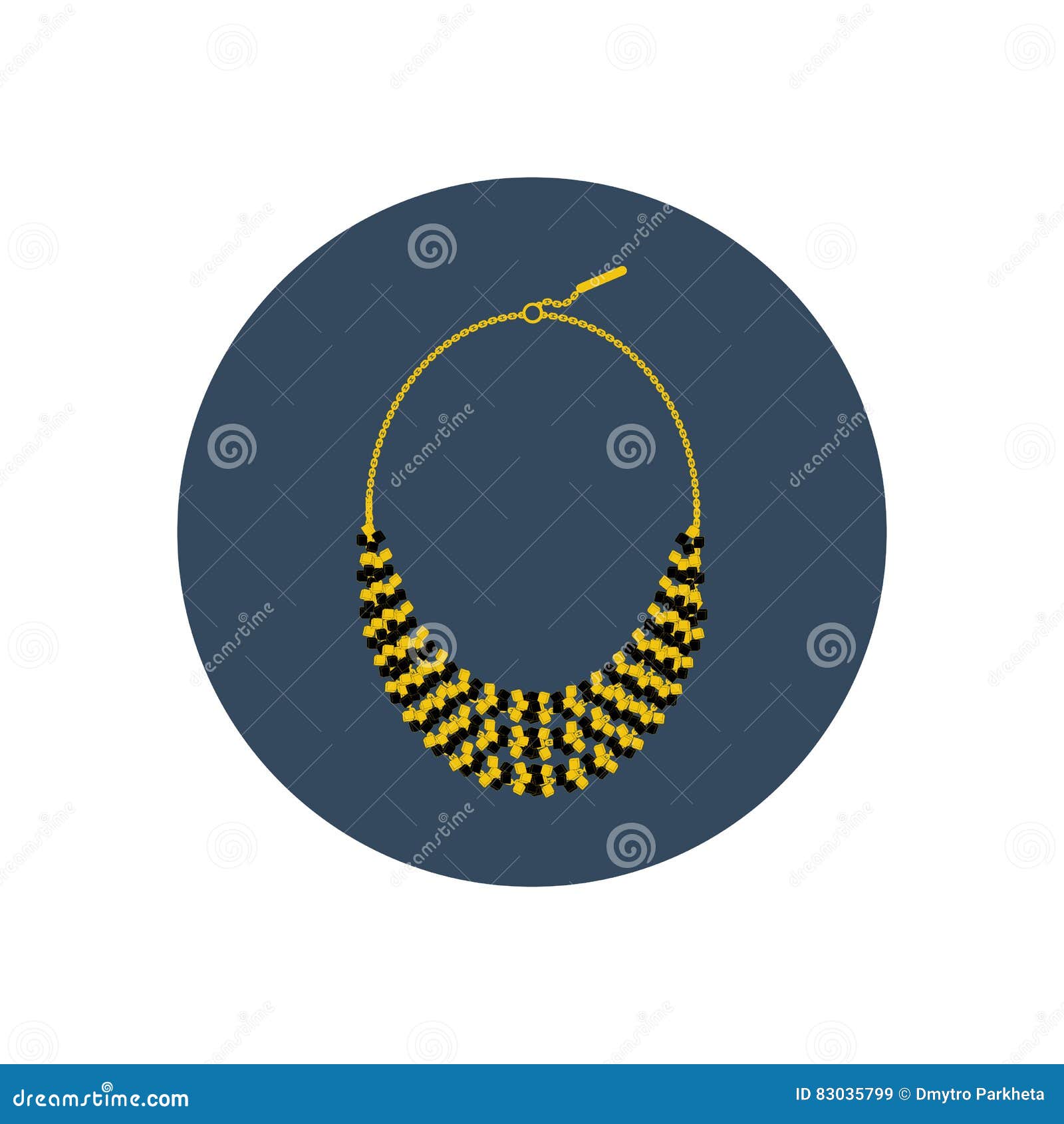 Illustration De Vecteur De Collier Illustration de Vecteur ...