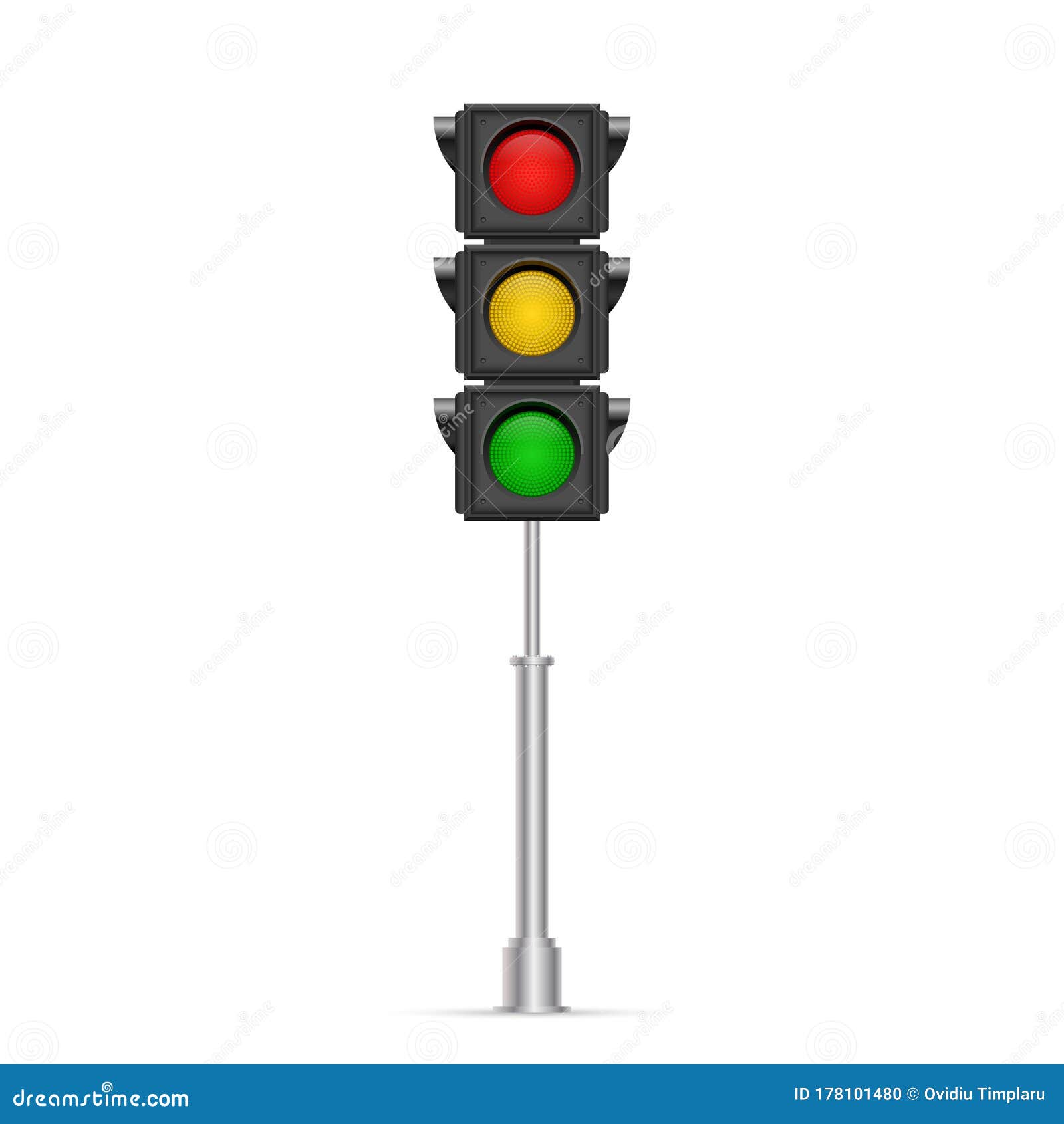 Illustration De Vecteur De Feux De Signalisation Illustration de ...