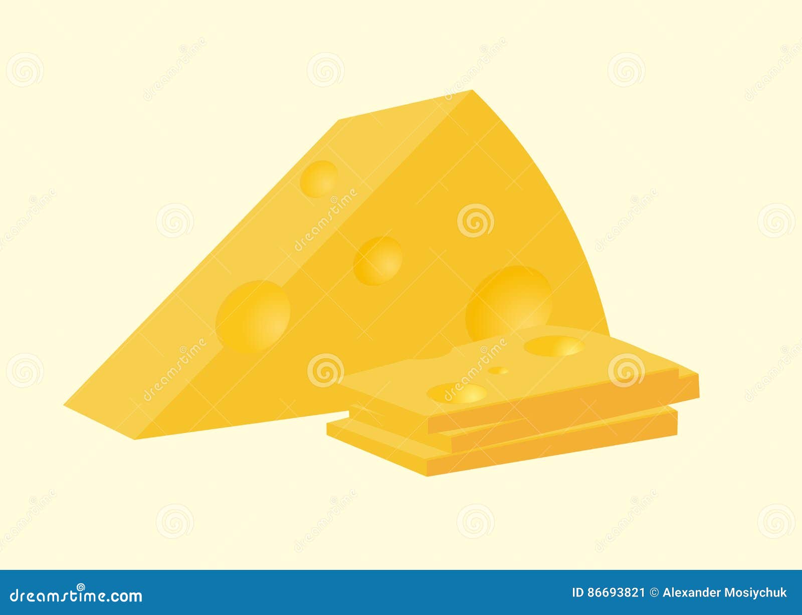 Illustration De Vecteur De Fromage Illustration de Vecteur ...