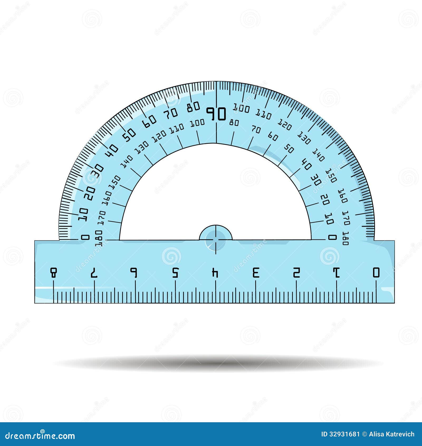 Illustration De Vecteur De Rapporteur Illustration de Vecteur ...