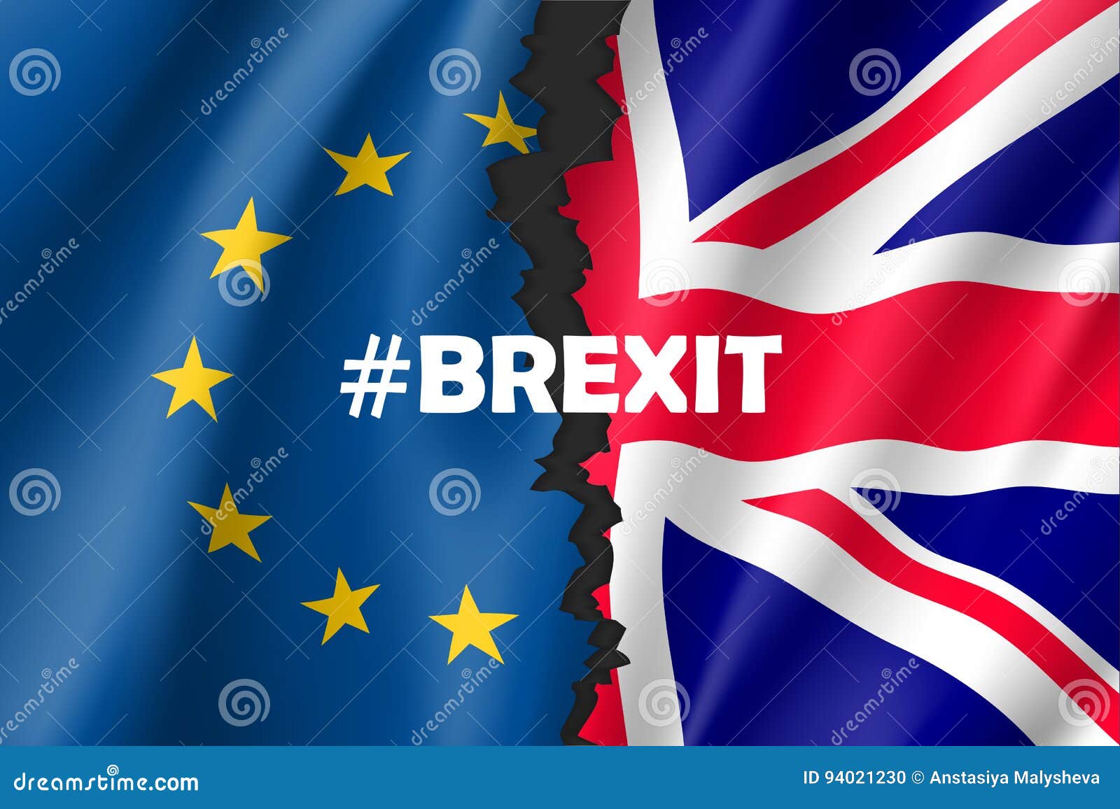 Illustration De Vecteur De Symbole De Brexit Illustration de Vecteur ...