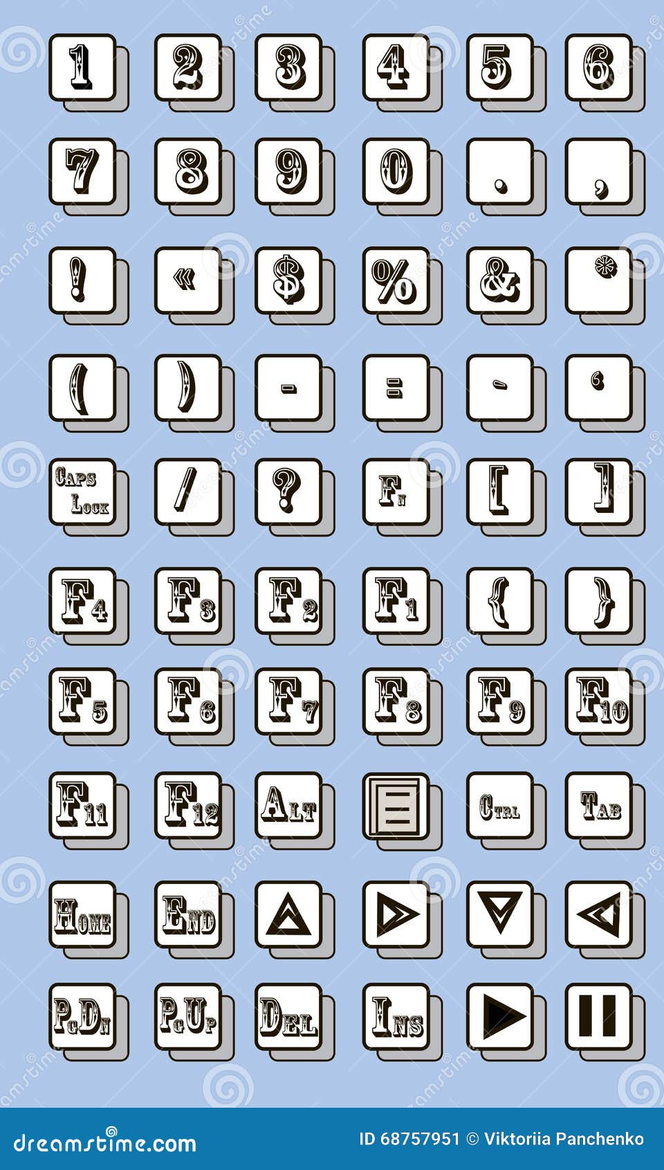 Illustration De Vecteur De Symbole De Clavier Illustration de Vecteur ...