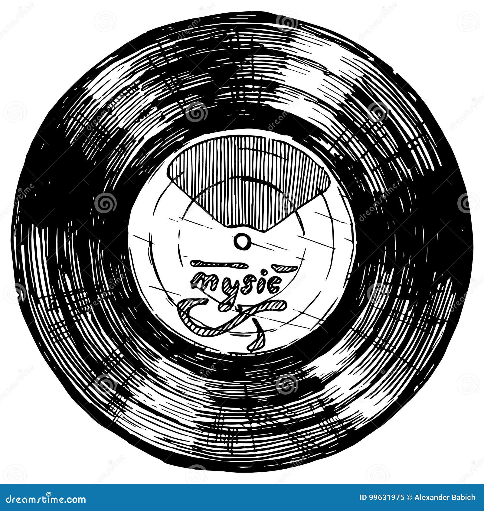 Illustration De Vecteur De Disque Vinyle Illustration de Vecteur ...
