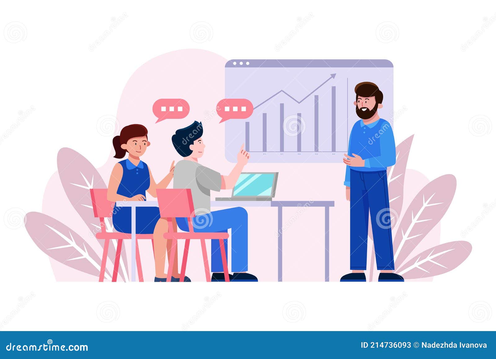 Illustration De Vecteur De Formation Professionnelle. Illustration de ...