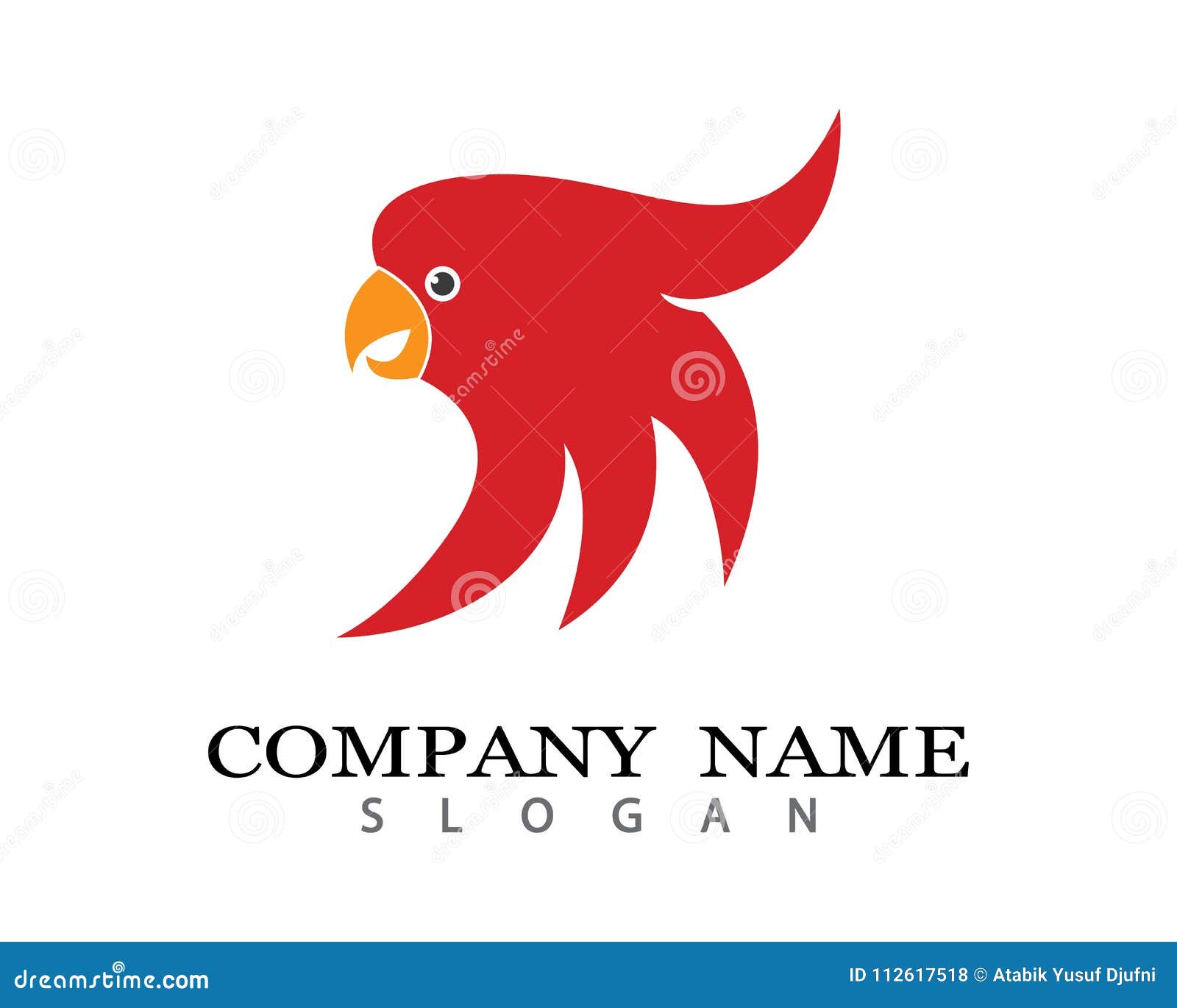 Illustration De Vecteur De Logo De Perroquet Illustration de Vecteur ...