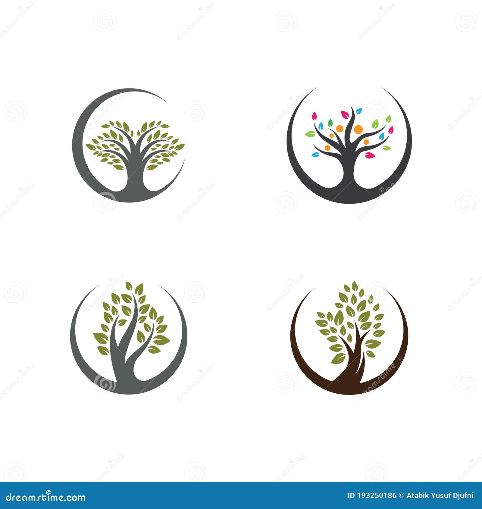 Illustration De Vecteur De Symbole D'arbre Illustration de Vecteur ...