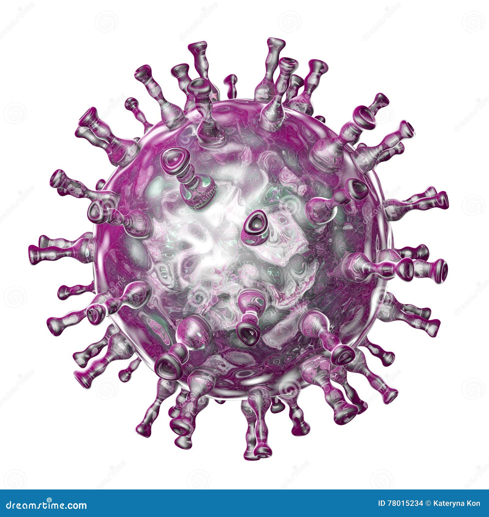 Illustration De Virus De Zoster De Varicella Illustration Stock ...