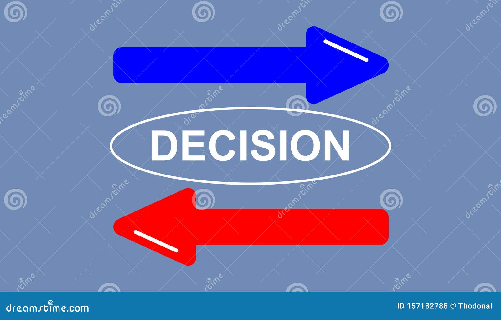 Concept of decision stock illustration. Illustration of choice - 157182788