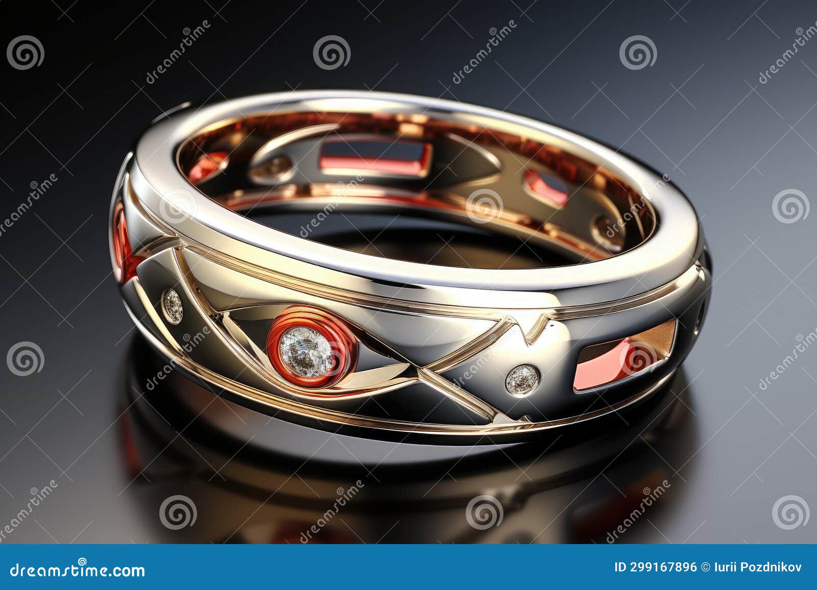 Magic Ring of Strength and Endurance Stock Illustration - Illustration ...