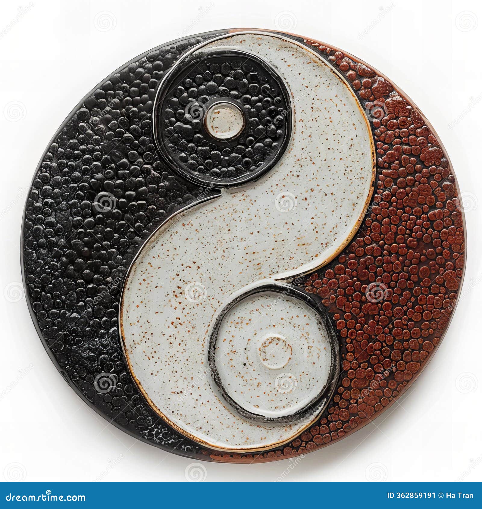 Yin And Yang, Isolated On White Background , High Quality, High ...