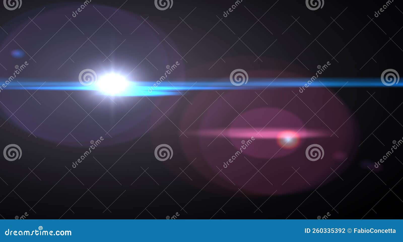 Abstract Background with Anamorphic Lens Optical Effect Stock ...