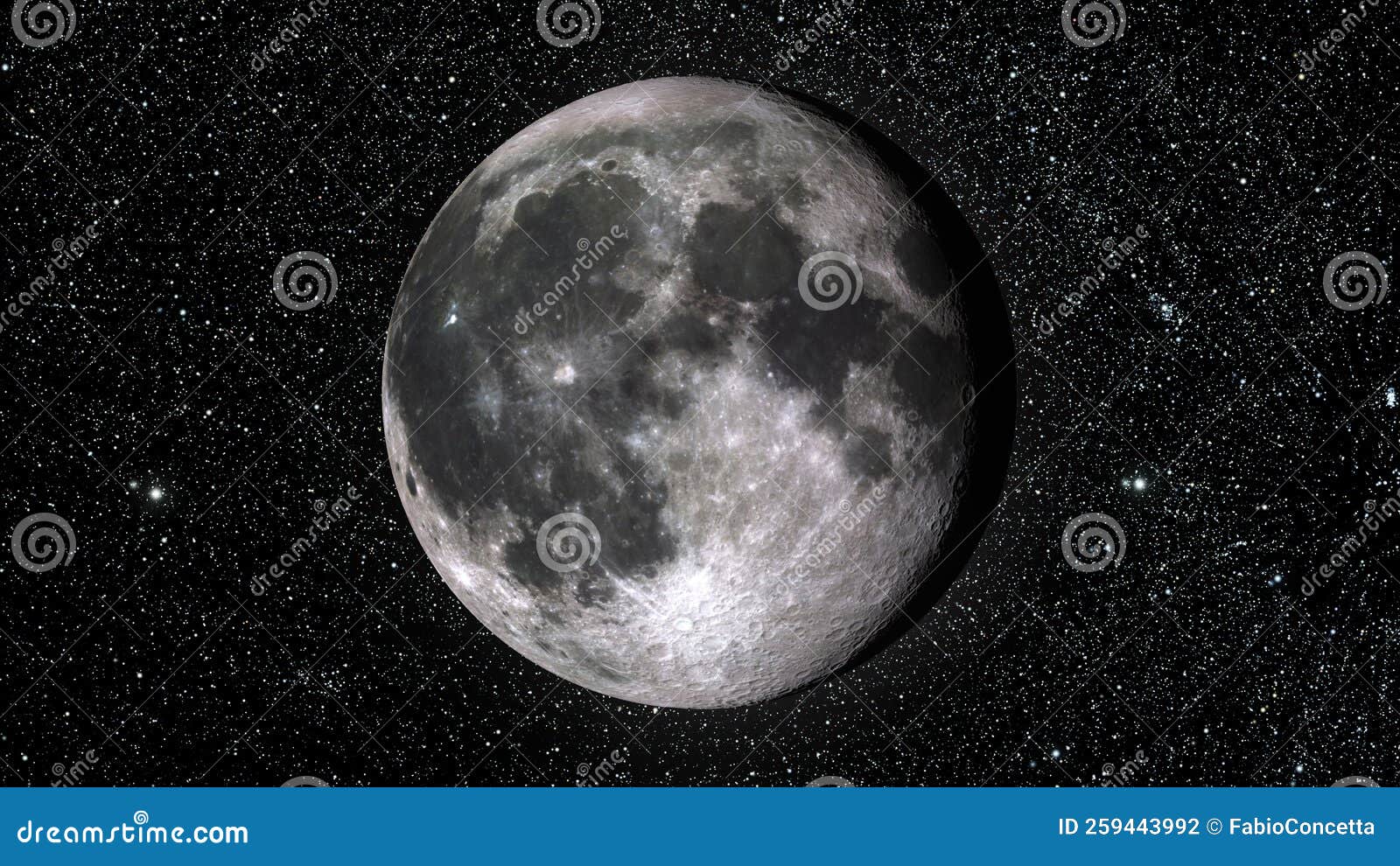 Abstract Background of the Southern Hemisphere Moon Stock Photo - Image ...