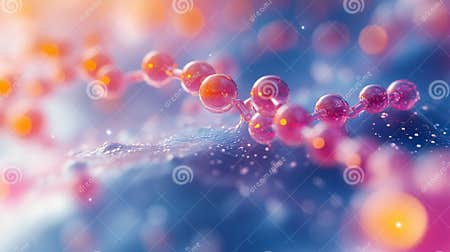 Visualization of a Chemical Reaction Pathway Representing Molecular ...