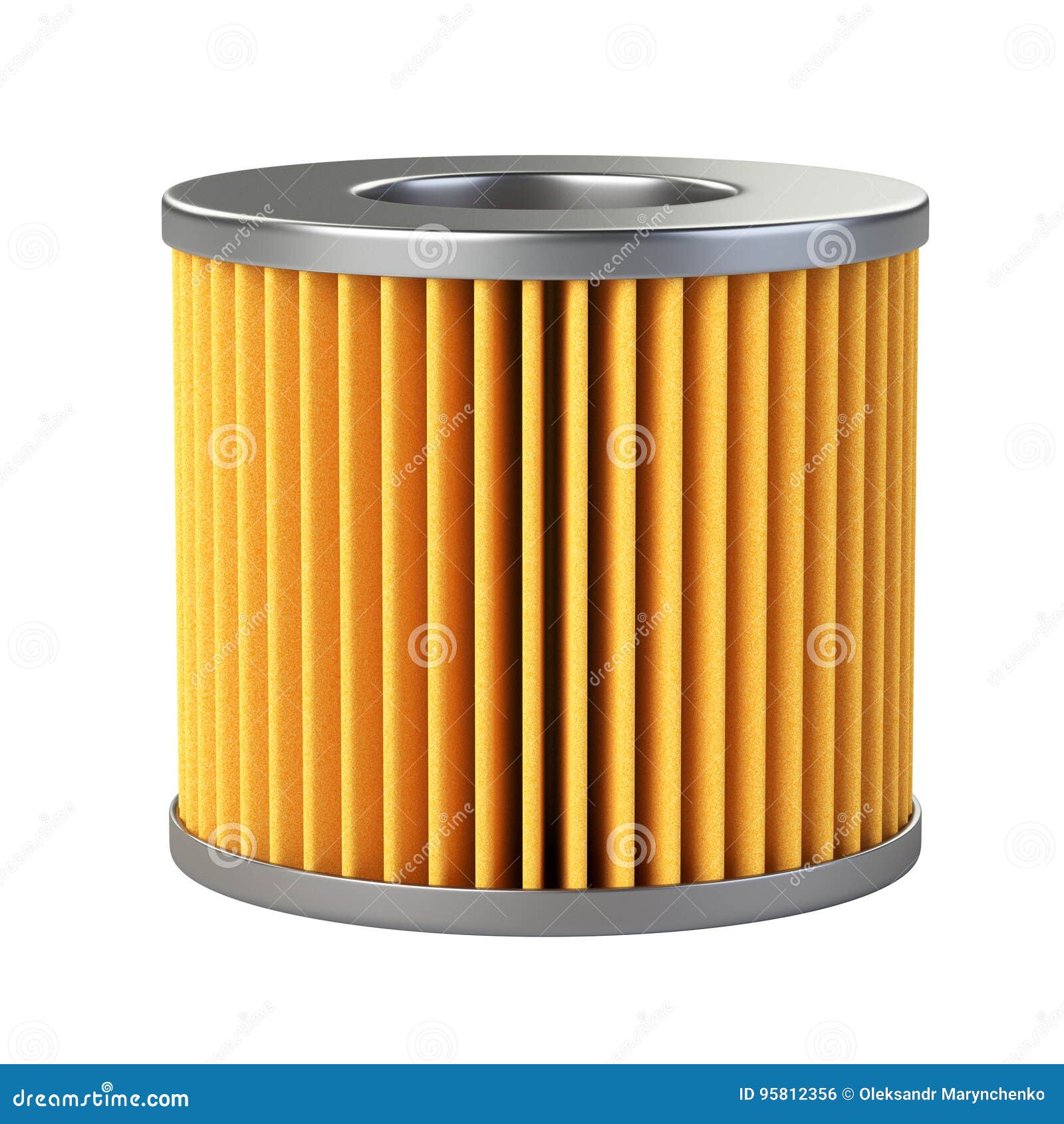 Illustration Der Autofilter-Nahaufnahme 3d Stock Abbildung ...