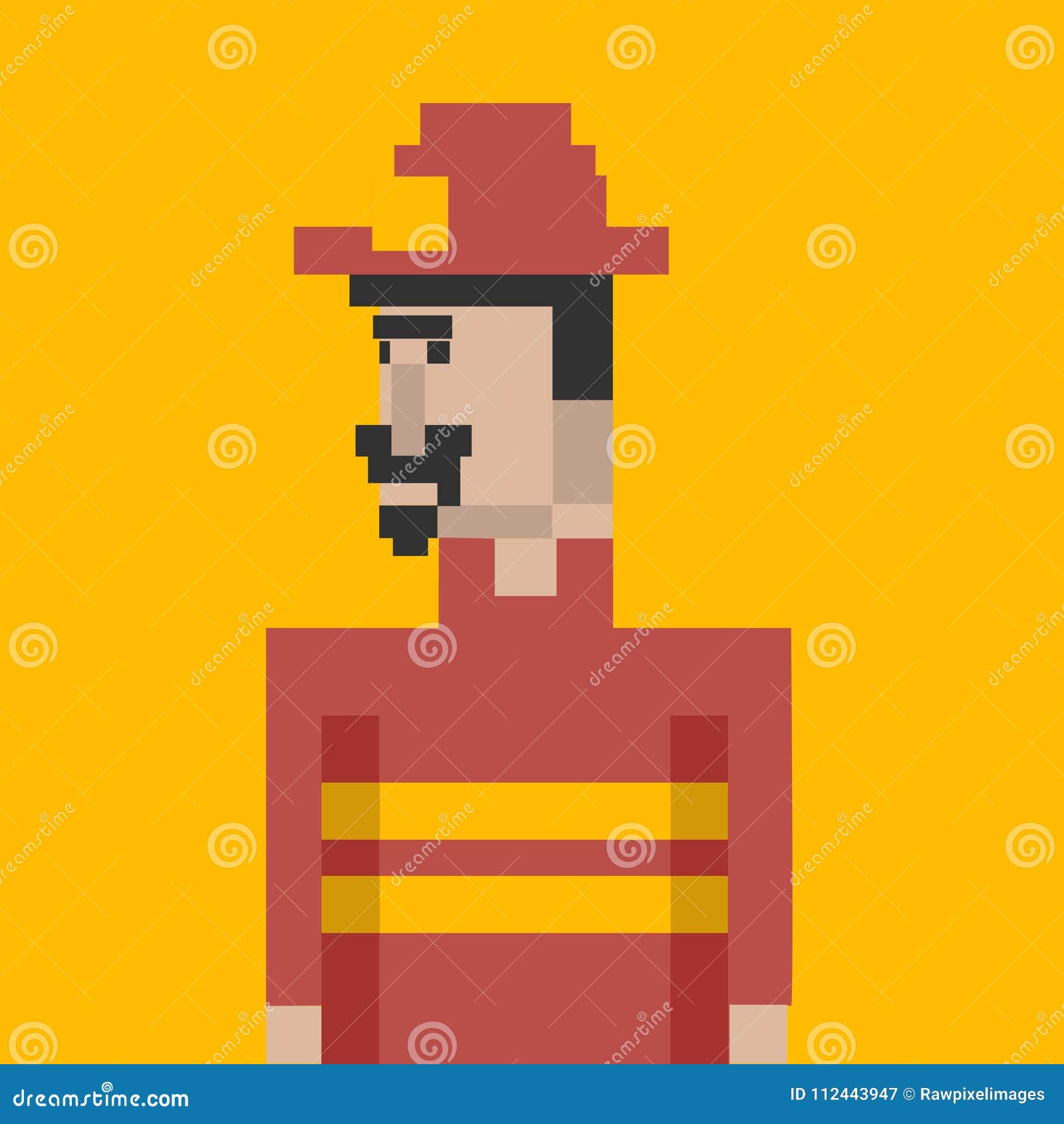 Illustration Des Mannes Ist Einheitlich Stock Abbildung - Illustration ...