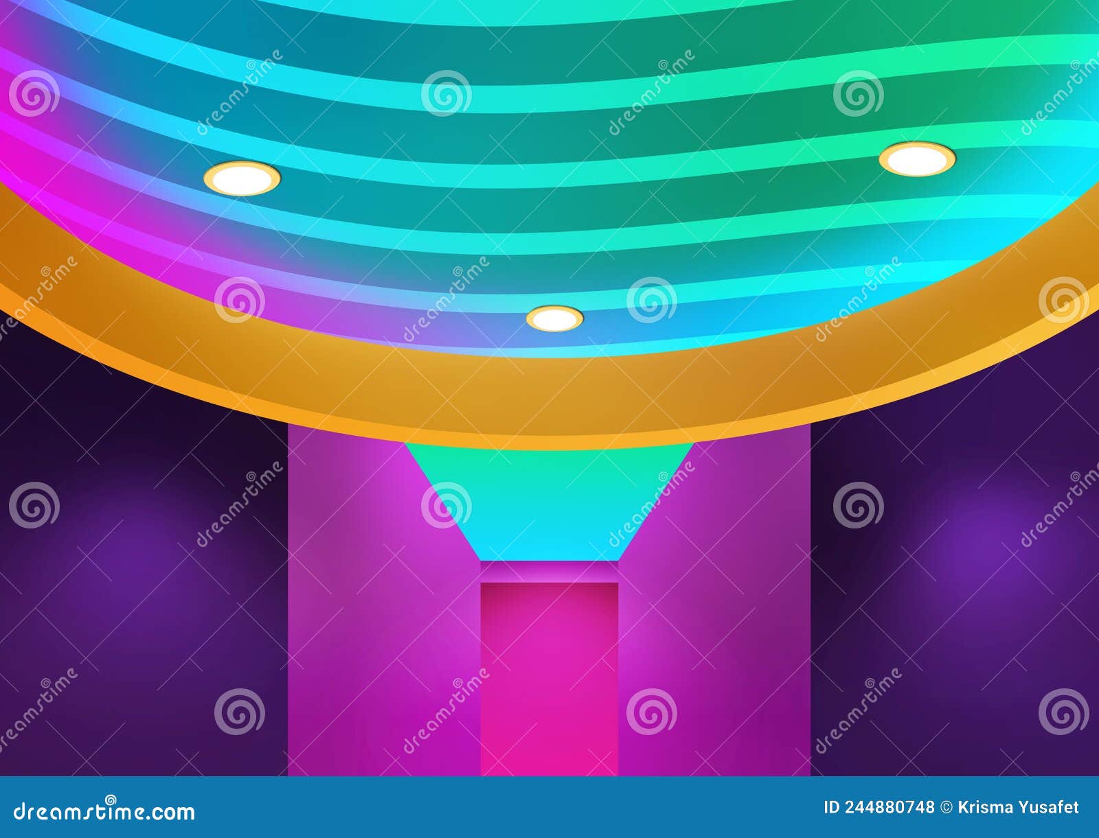 Led Downlights Stock Illustrations – 4 Led Downlights Stock ...