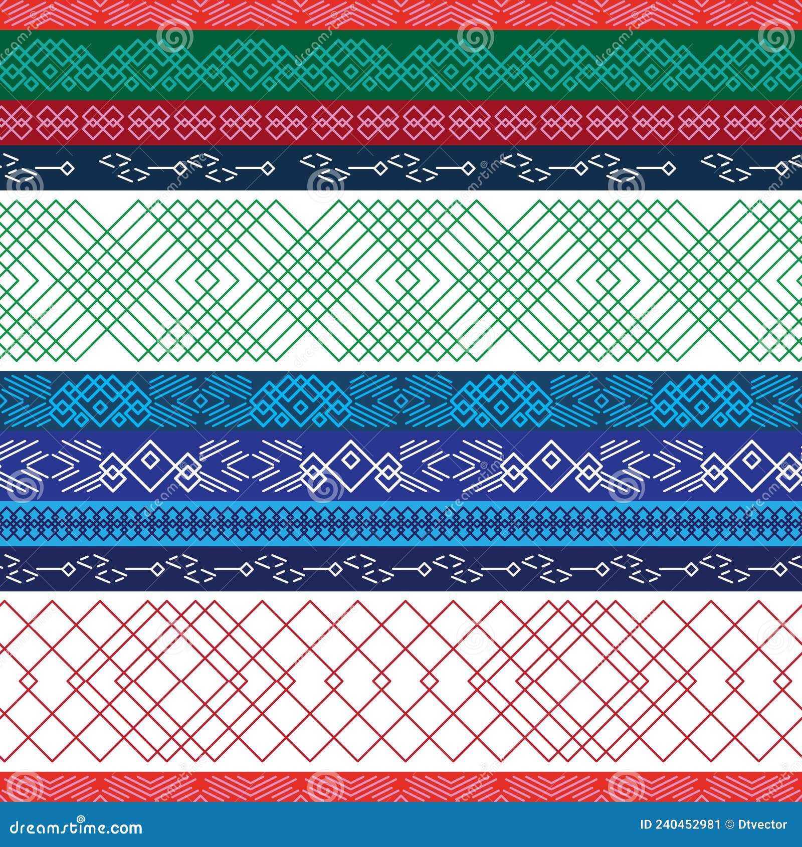 Diamond Shape Line Shirt Seamless Pattern Stock Vector - Illustration ...