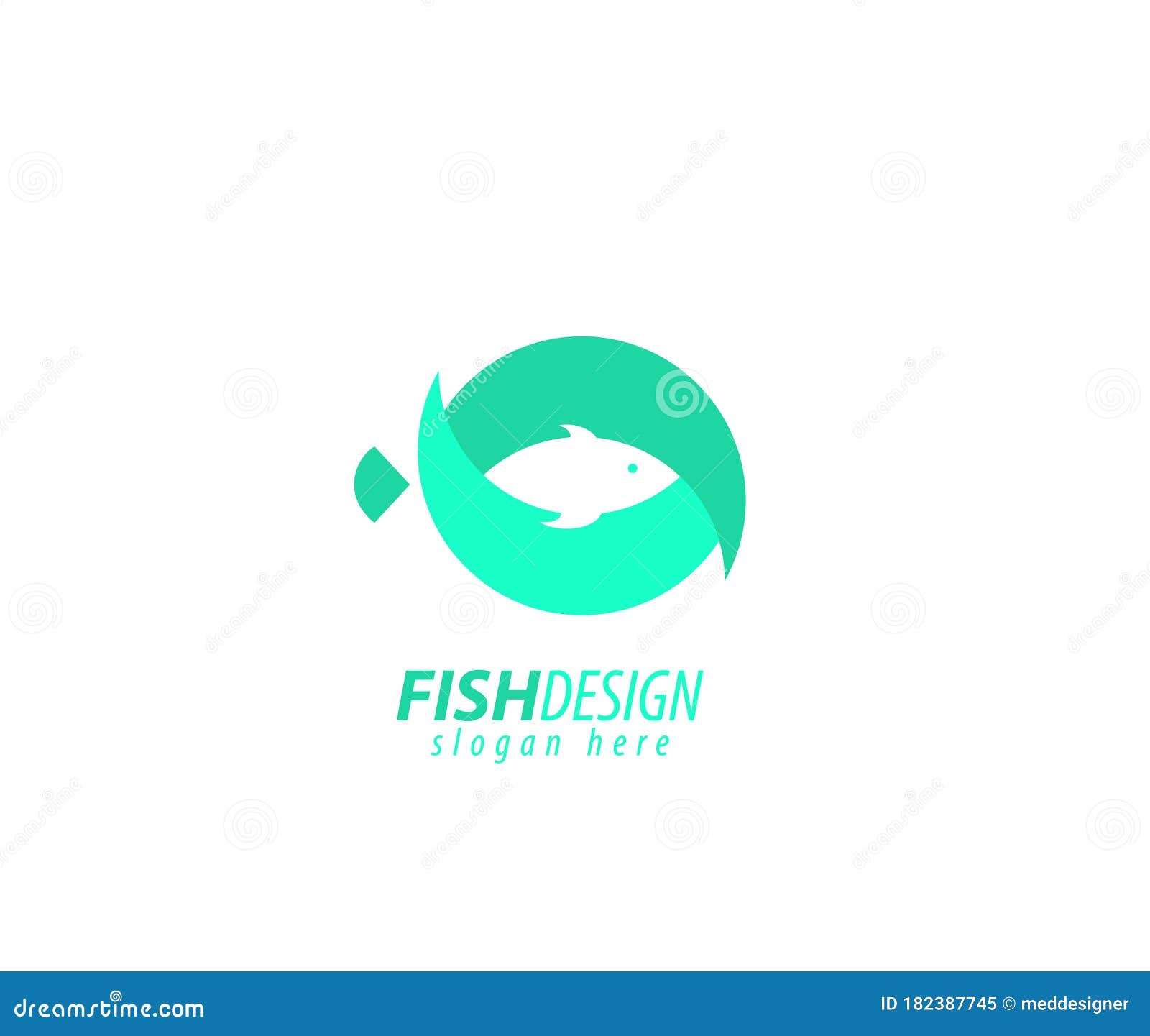 Fish eye design logo stock vector. Illustration of circle - 182387745