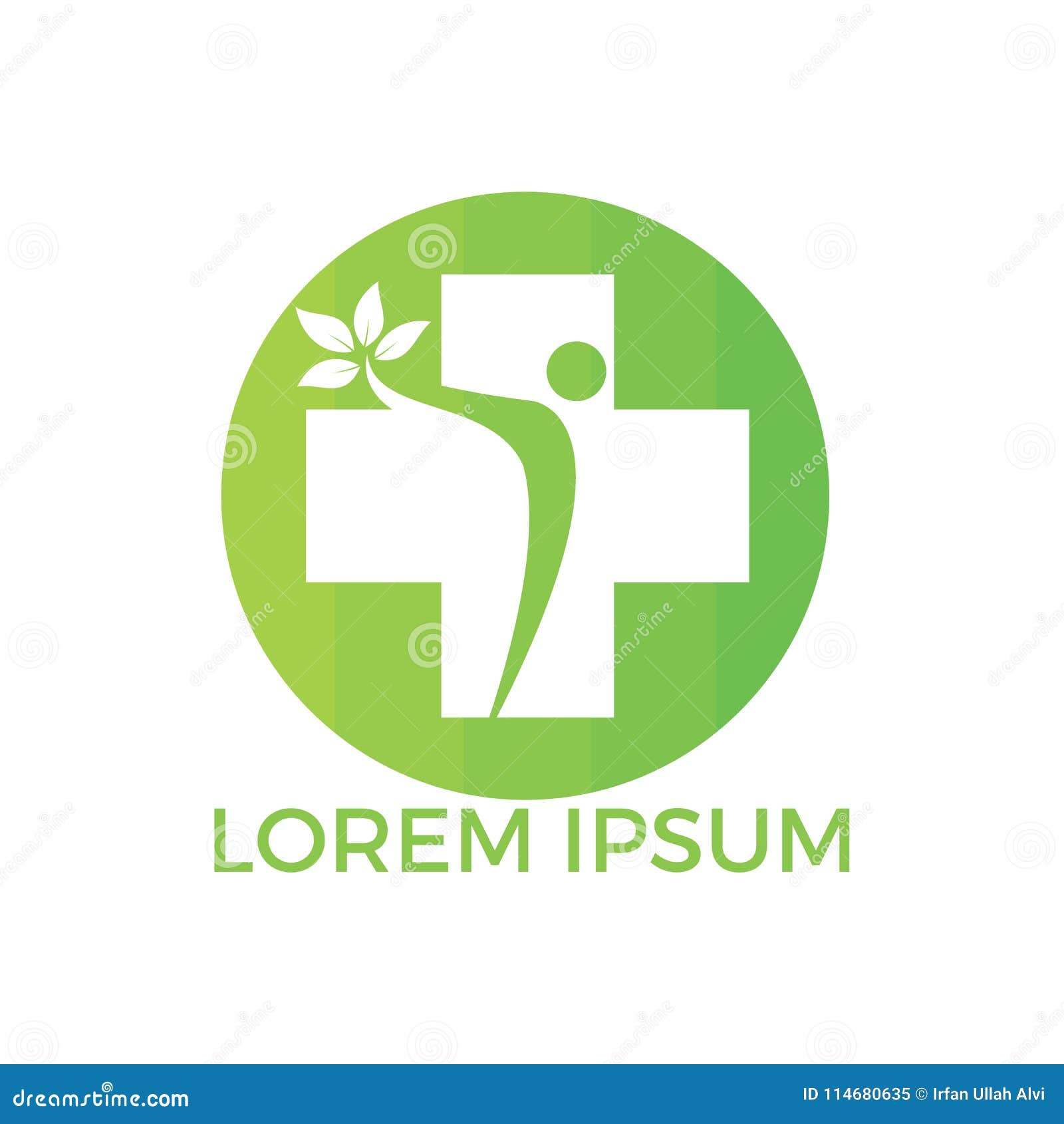 Abstract Medical Vector Logo Design Stock Vector Illustration Of