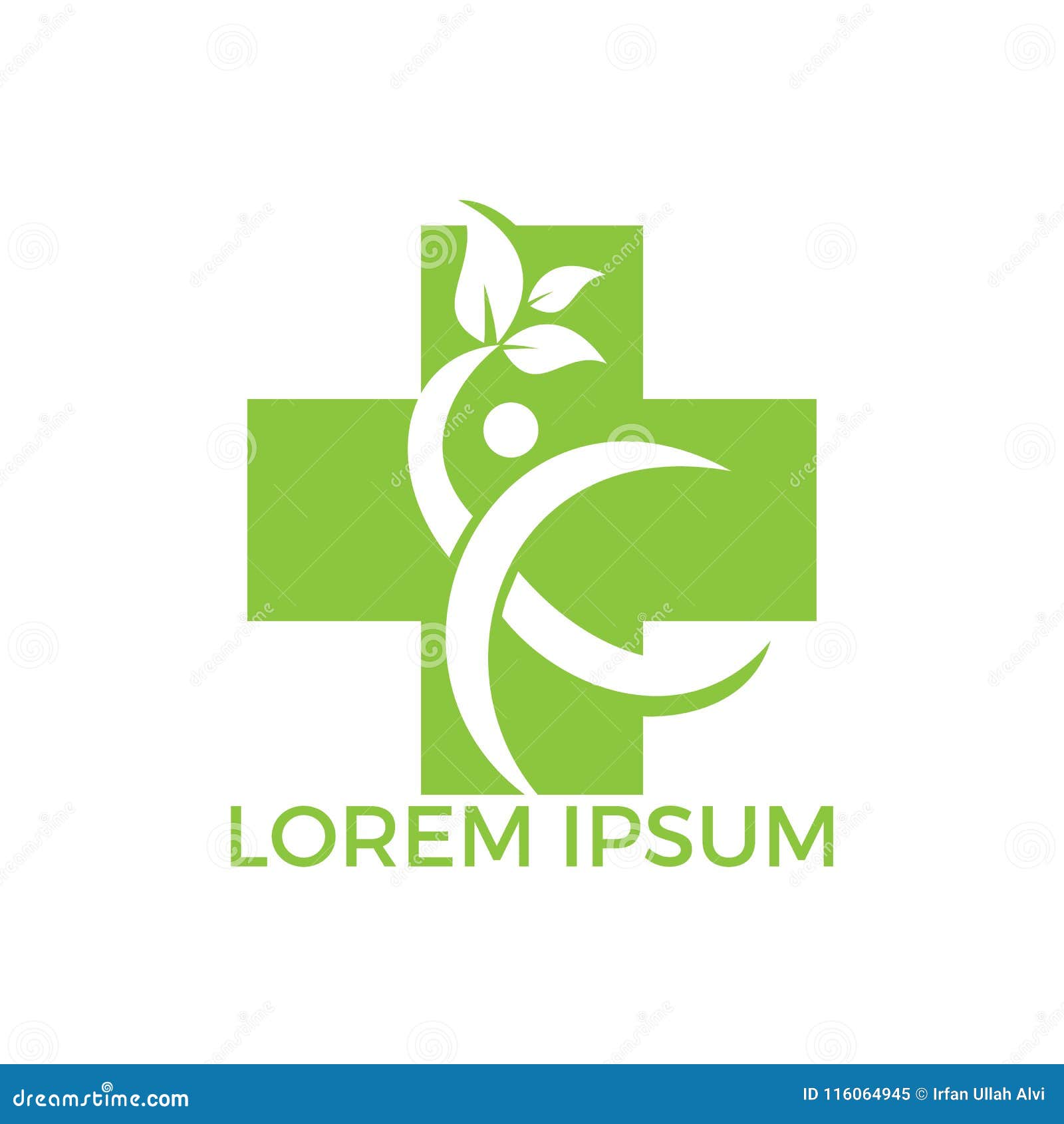 Abstract Medical Vector Logo Design Stock Vector Illustration Of