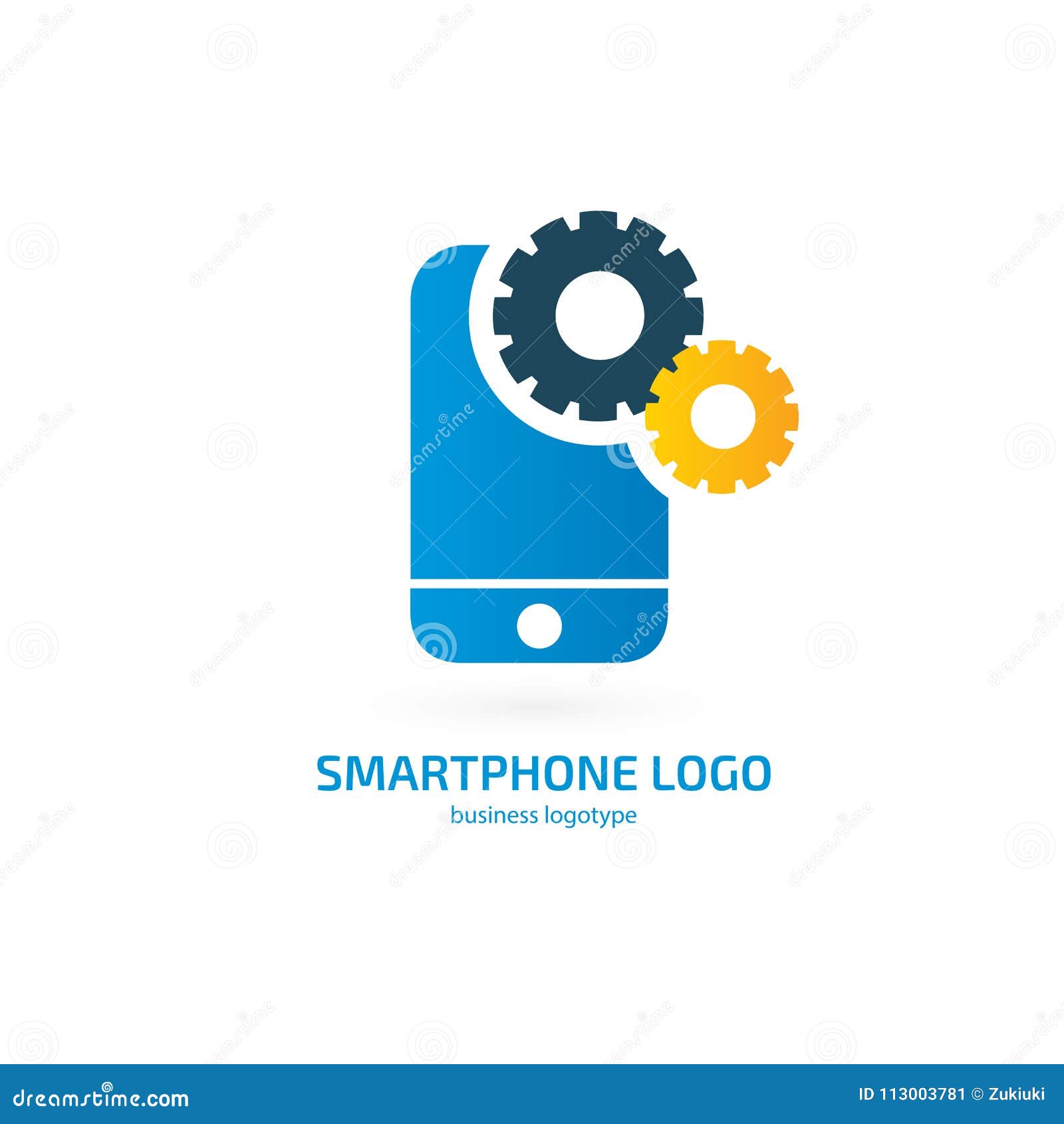 Logo Design Abstract Technical Support Vector Template. Stock Vector ...