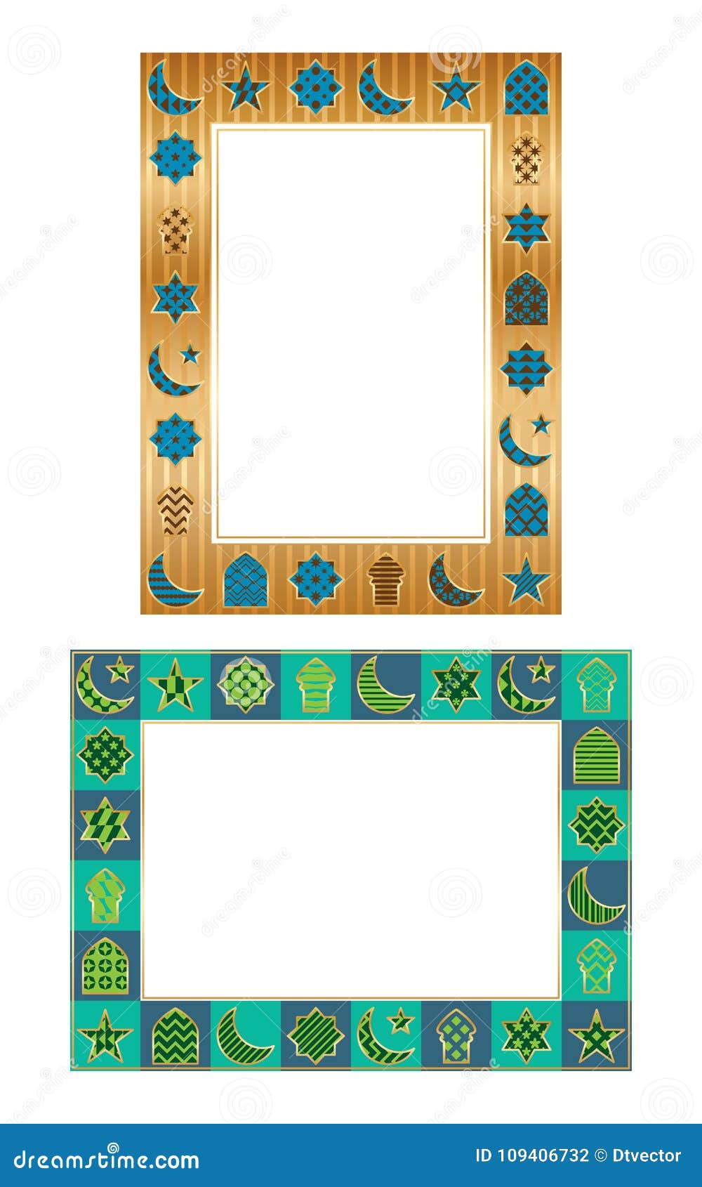 Set Of Ramadan Element Cartoon Icon Design Template With Various Models ...